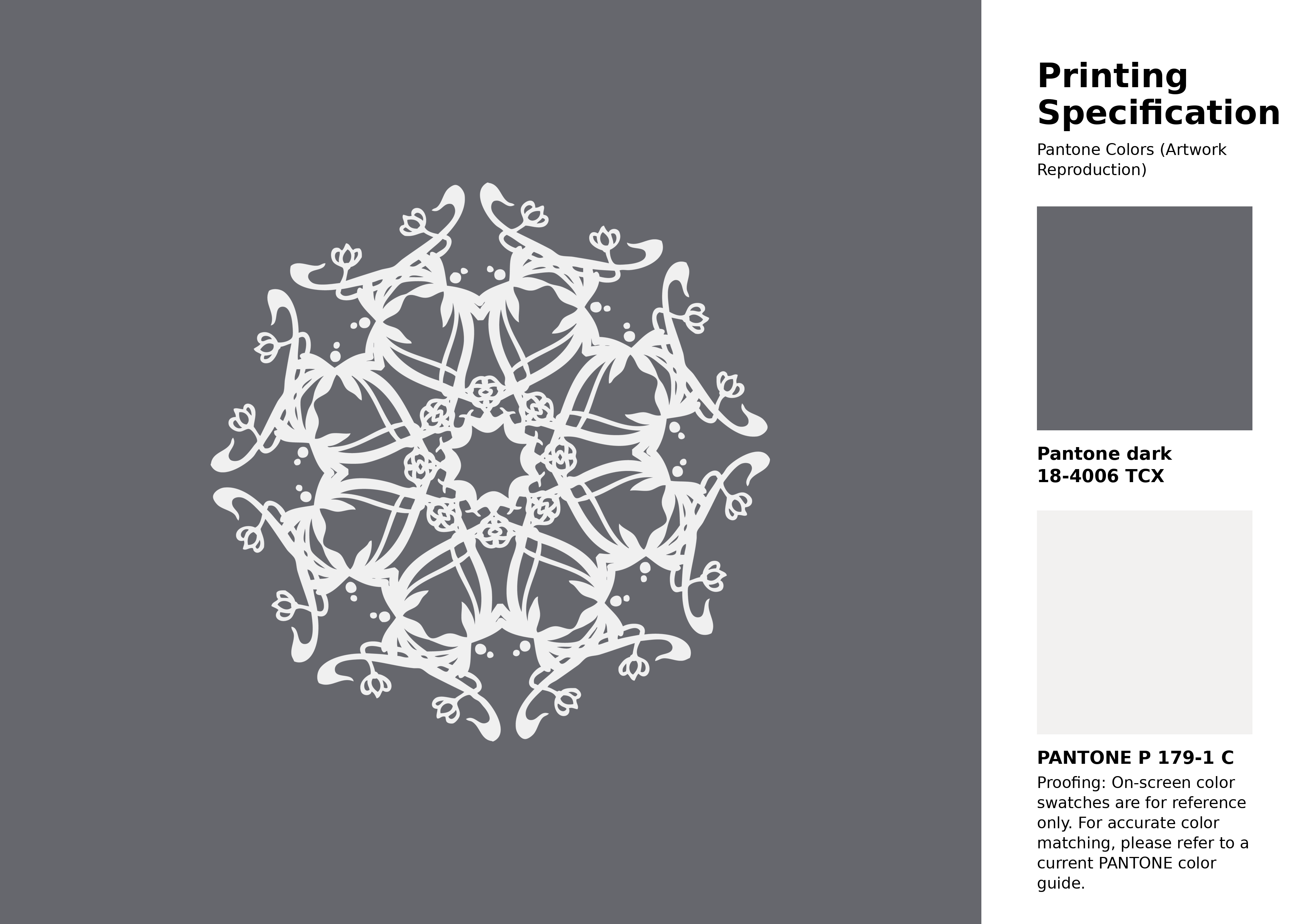 Hex Color #66676d | Printing Match PANTONE 18-4006 TCX | Color ...