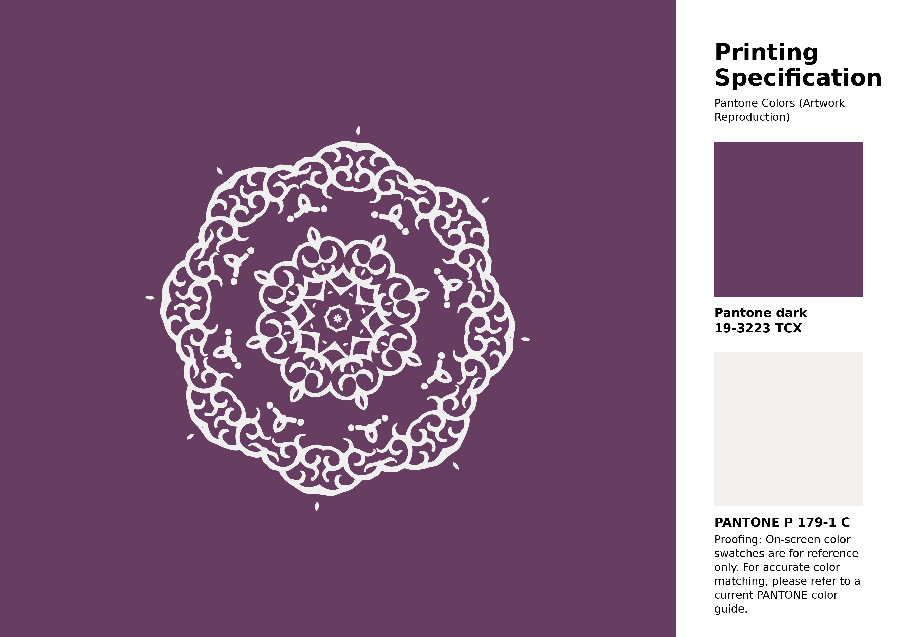 Purple Passion | Printing Match PANTONE 19-3223 TCX | Color conversion ...