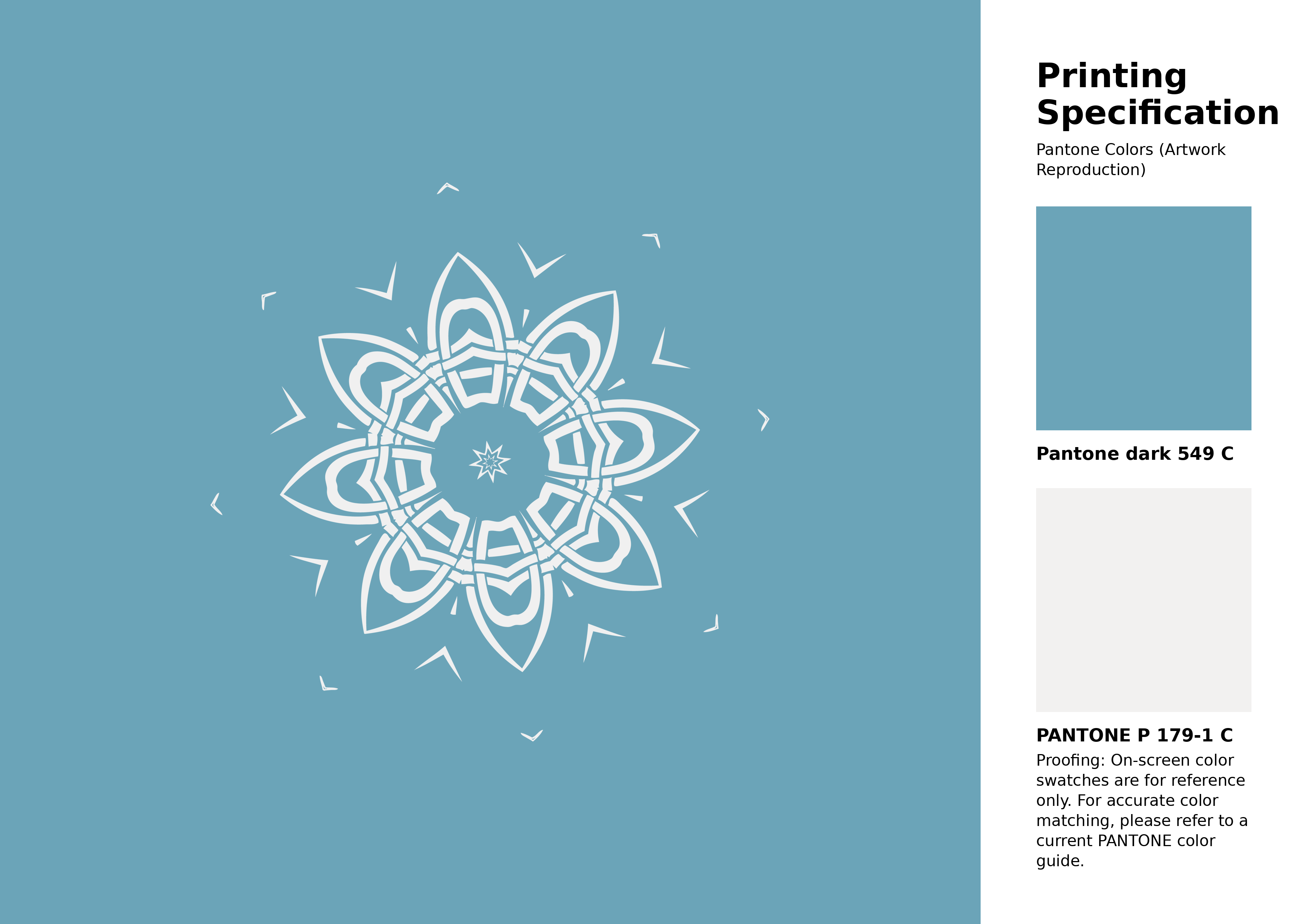 Hex Color #6ba4b8 | Printing Match PANTONE 549 C | Color conversion ...