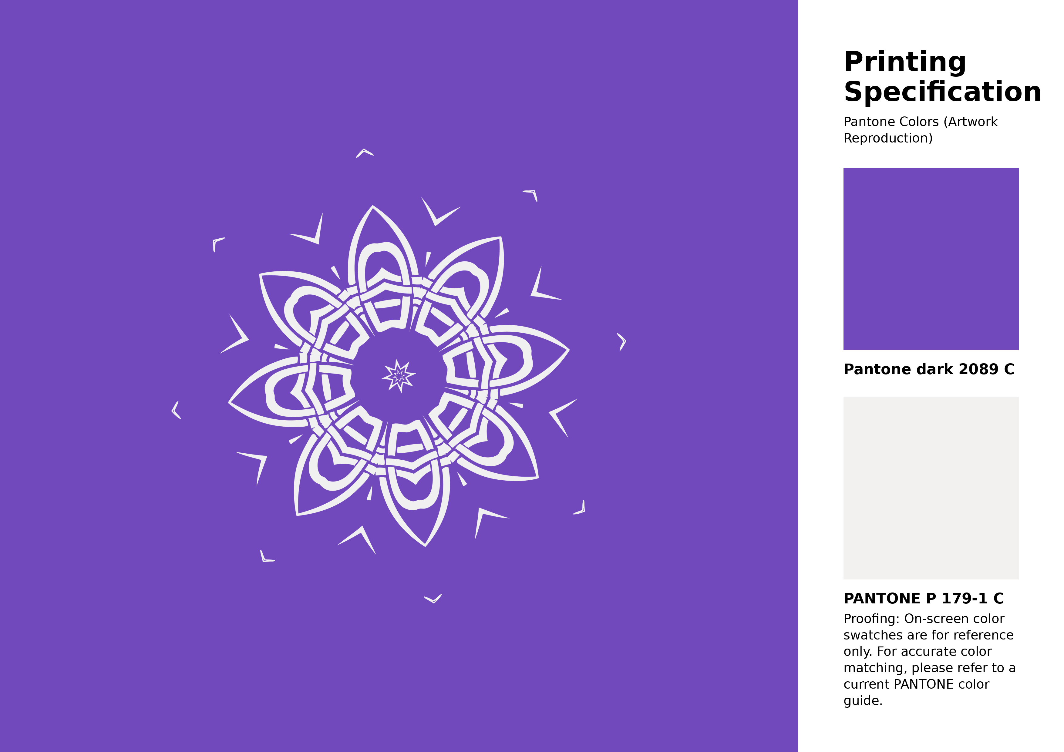 Hex Color #7248bd | Printing Match PANTONE 2089 C | Color conversion ...
