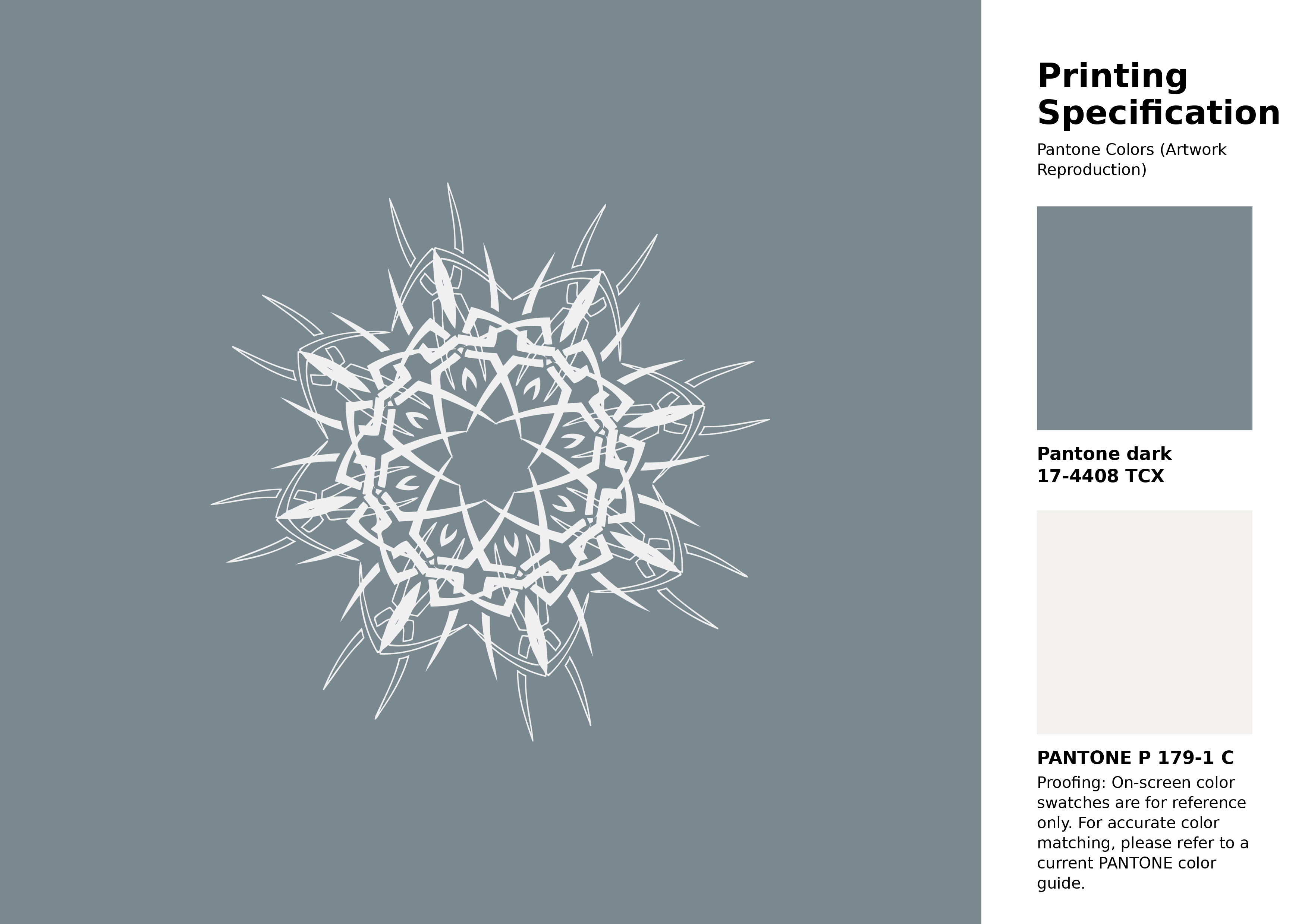 Hex Color #7a898f | Printing Match PANTONE 17-4408 TCX | Color ...