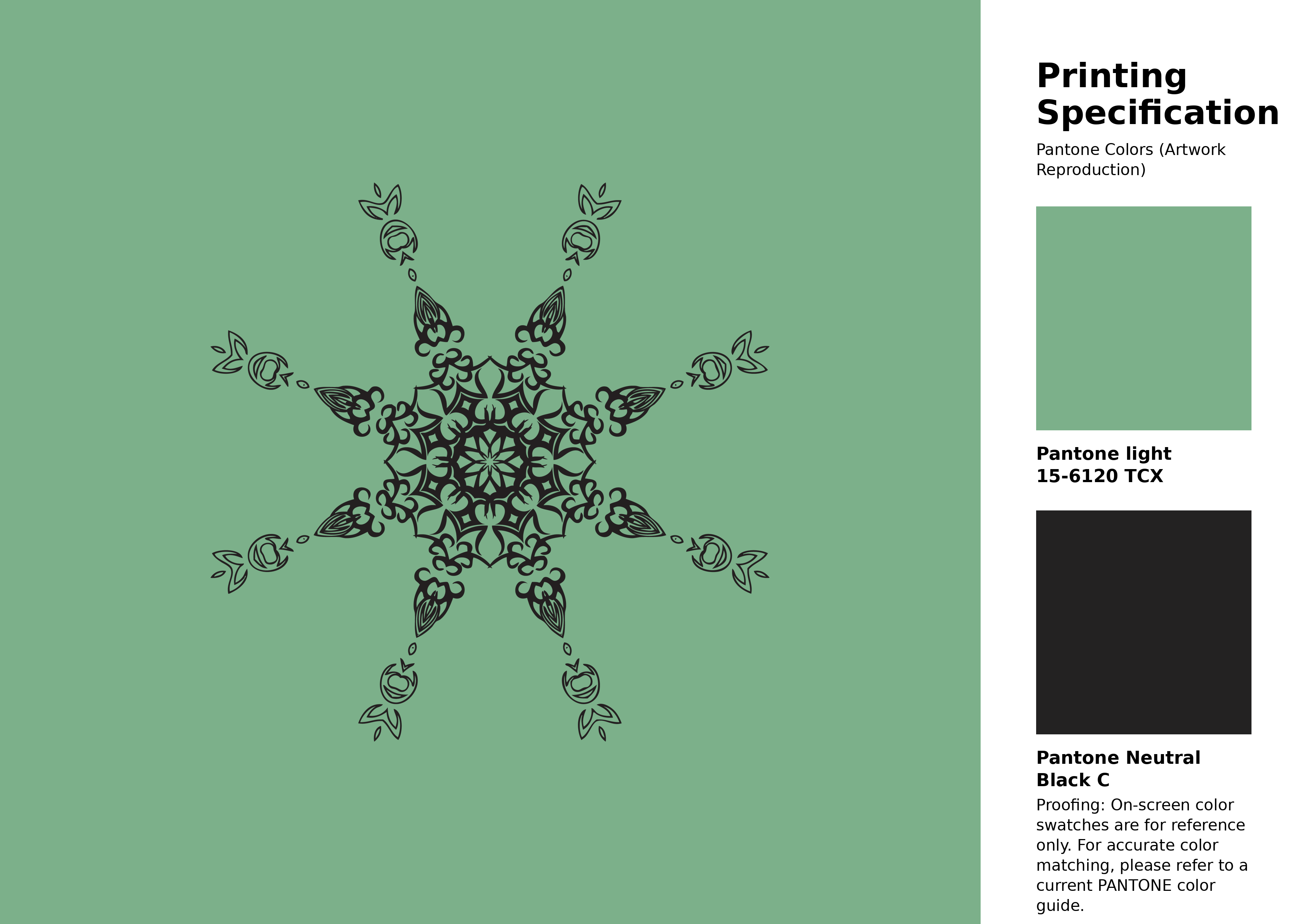 Hex Color #7cb08a | Printing Match PANTONE 15-6120 TCX | Color ...