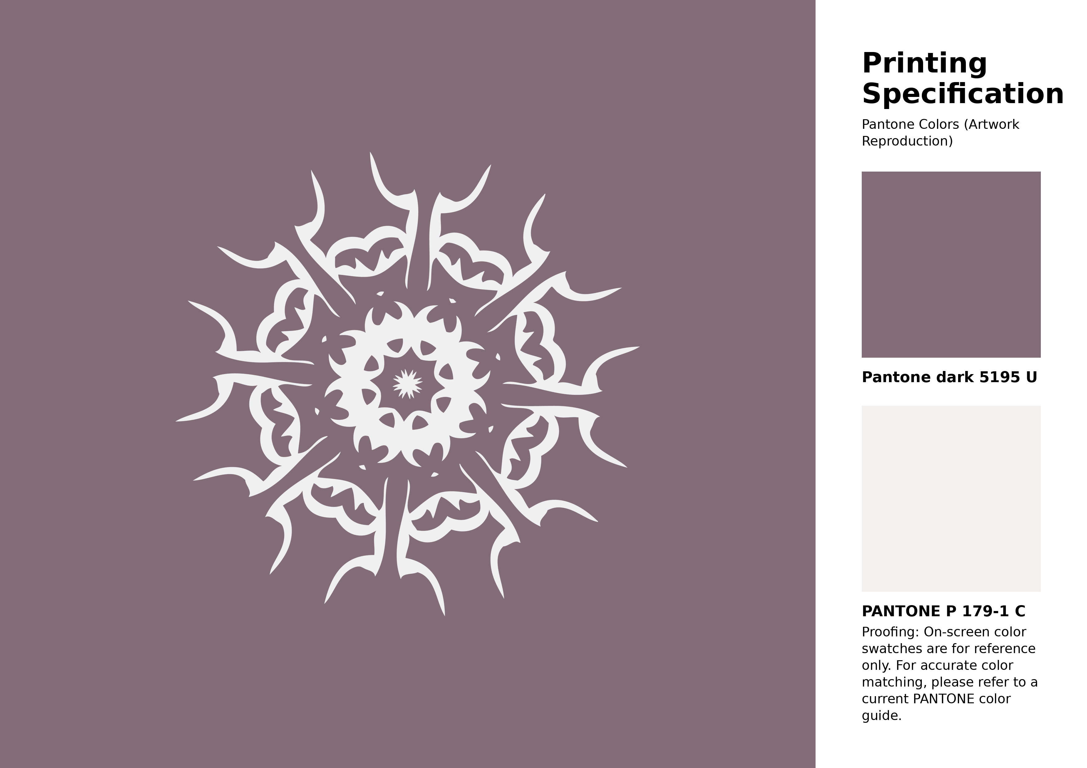 Hex Color #816c78 | Printing Match PANTONE 5195 U | Color conversion ...
