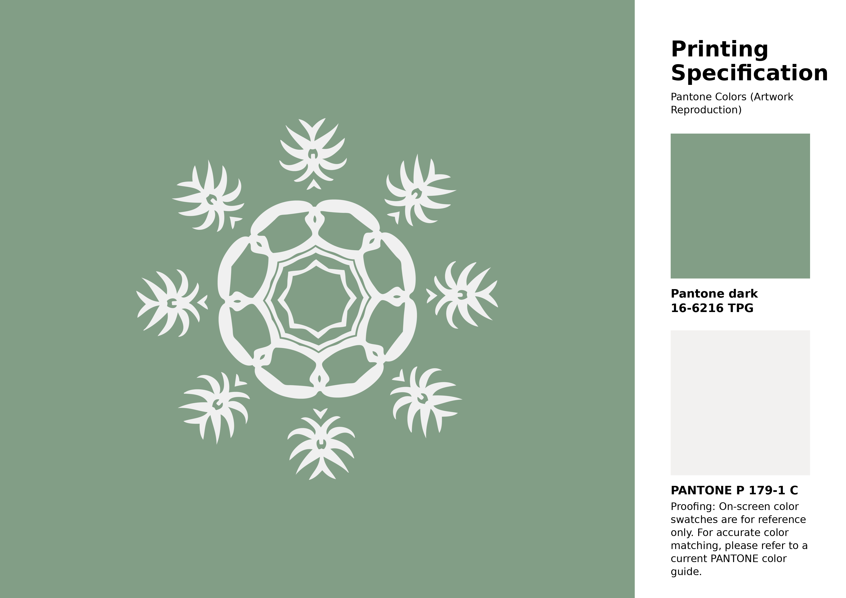 Hex Color #829e86 | Printing Match PANTONE 16-6216 TPG | Color ...