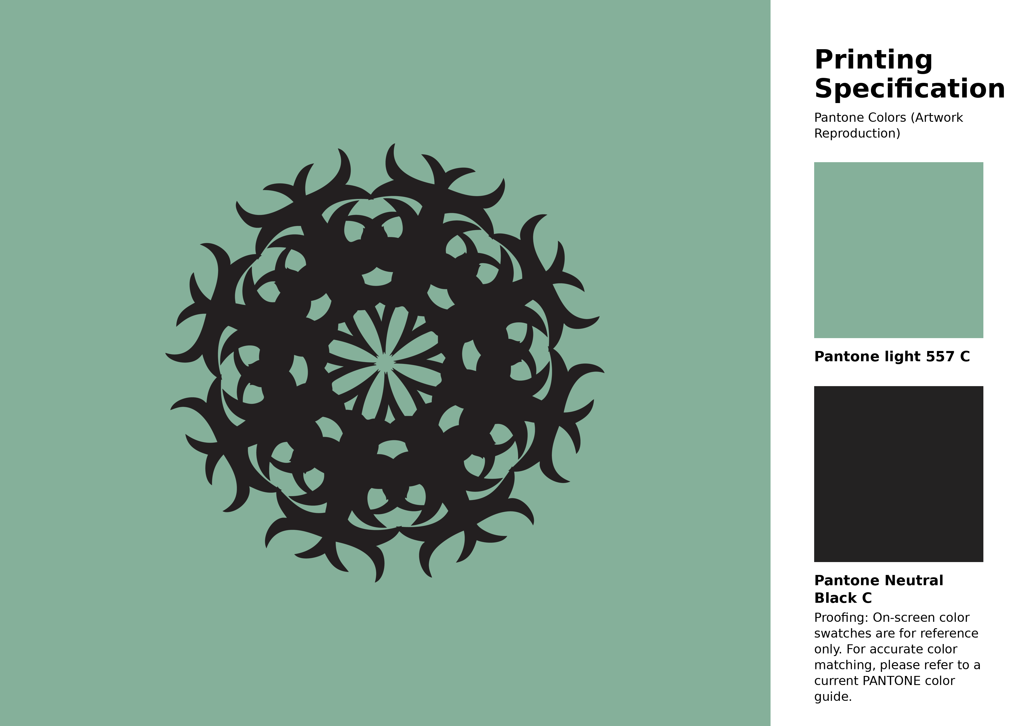 Hex Color #85b09a | Printing Match PANTONE 557 C | Color conversion ...