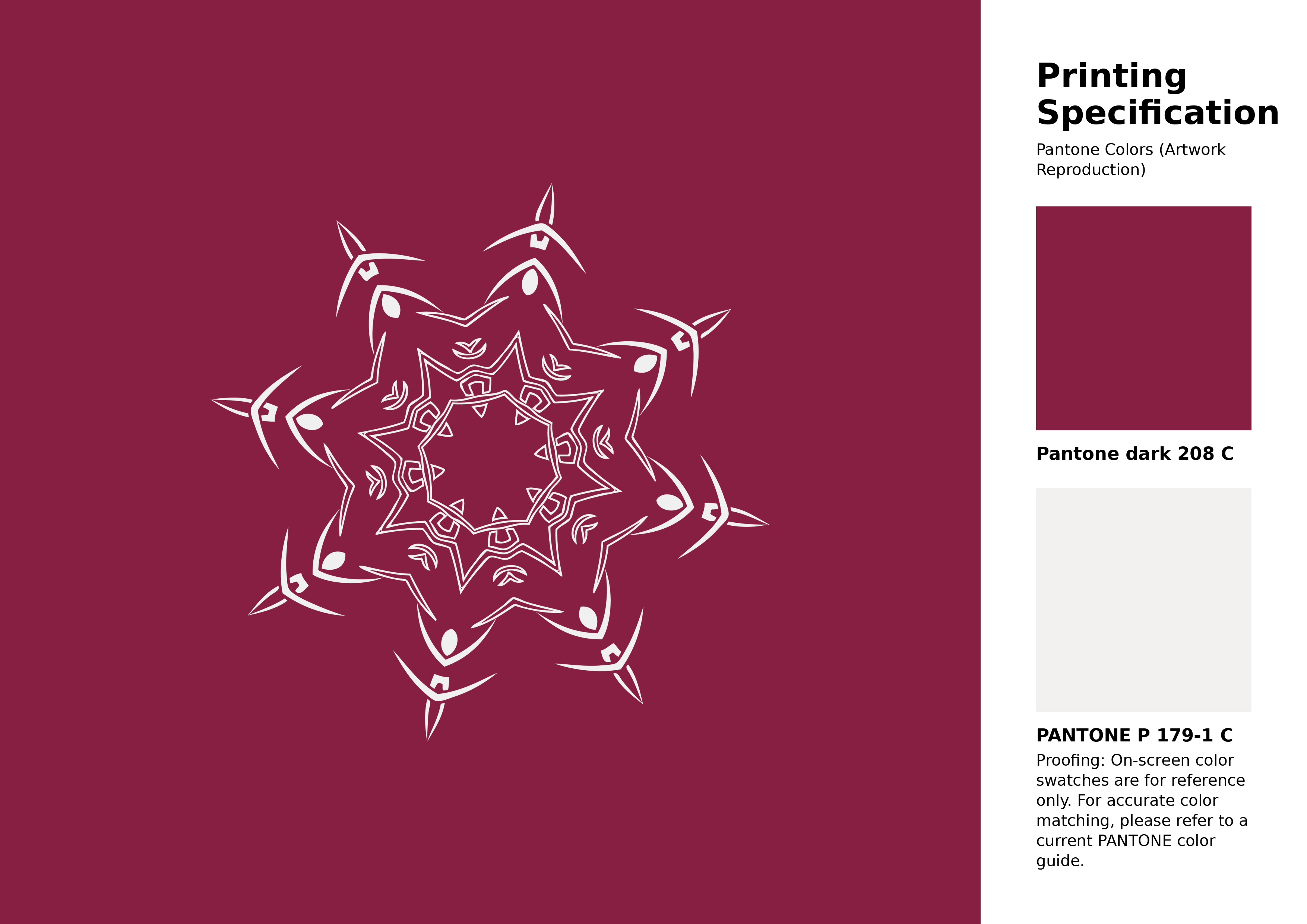 Hex Color #861f41 | Printing Match PANTONE 208 C | Color conversion ...