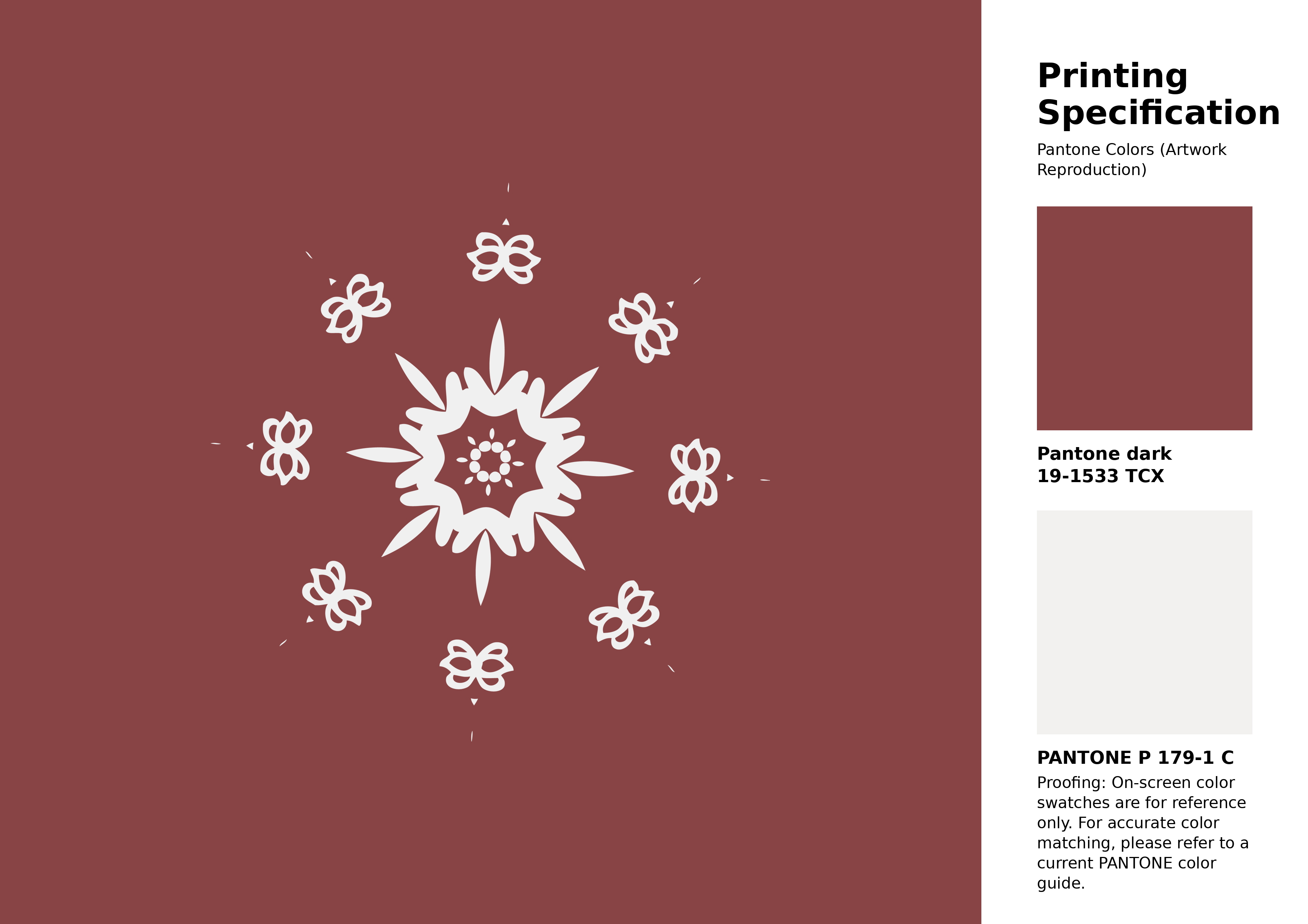 Hex Color #884344 | Printing Match PANTONE 19-1533 TCX | Color ...