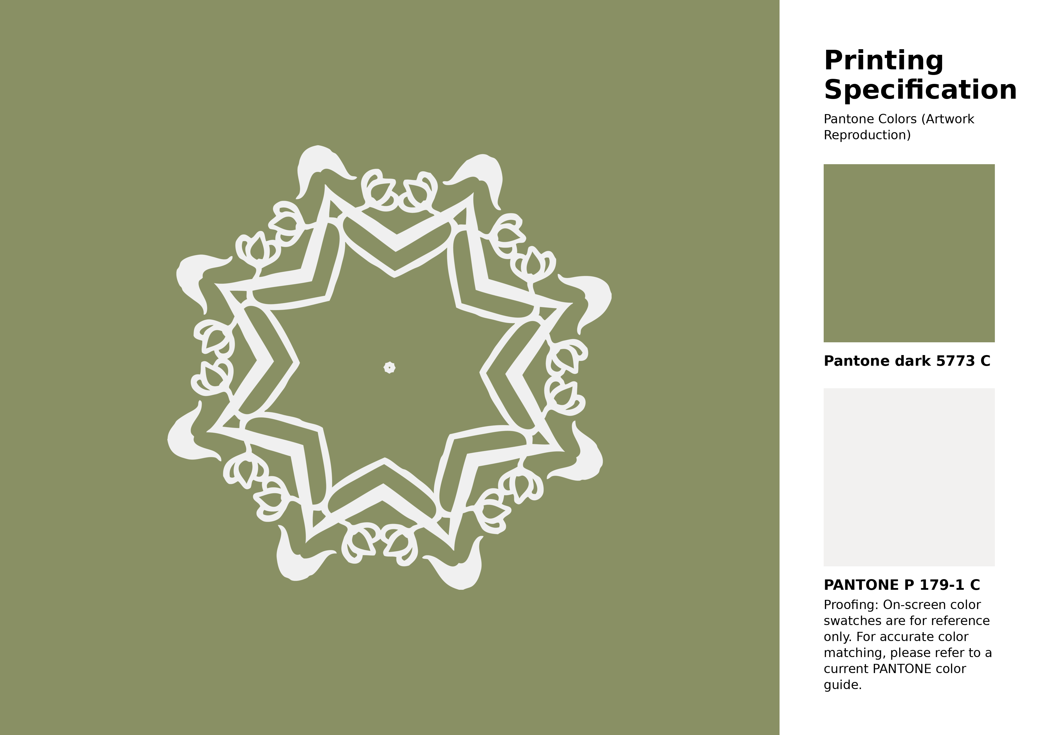 Hex Color #899064 | Printing Match PANTONE 5773 C | Color conversion ...