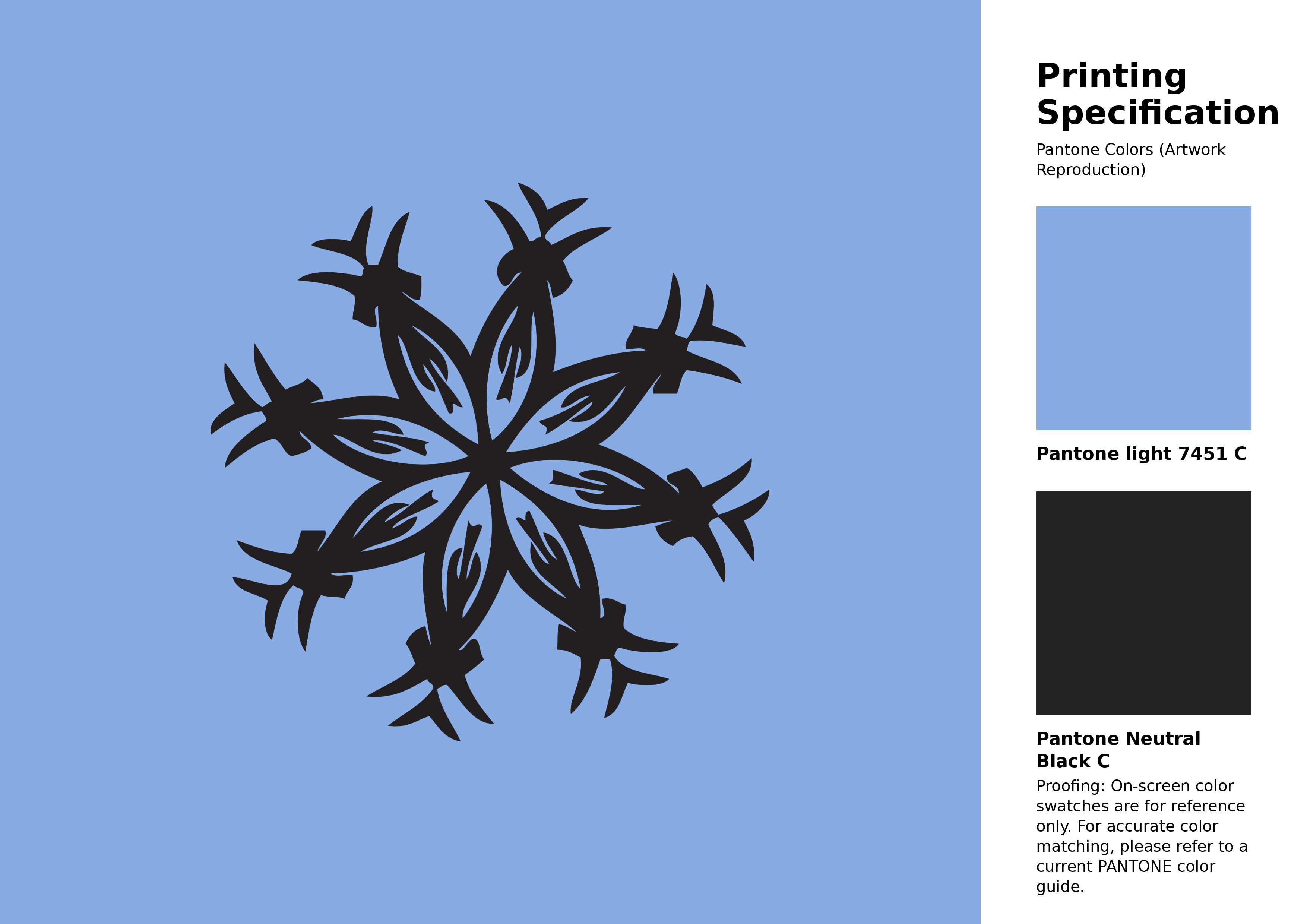 Hex Color #89abe3 | Printing Match PANTONE 7451 C | Color conversion ...