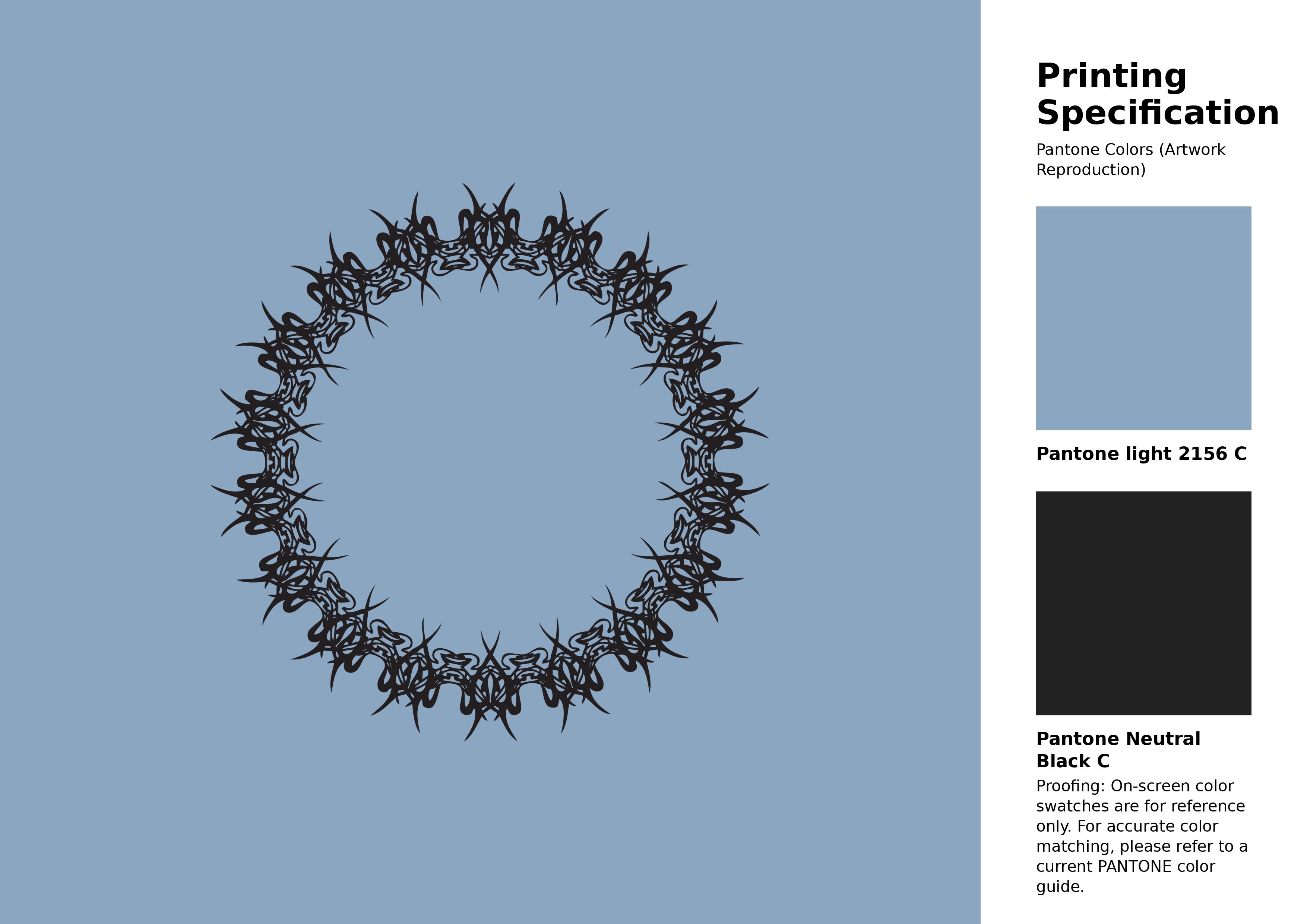 Hex Color #8ba6c1 | Printing Match PANTONE 2156 C | Color conversion ...