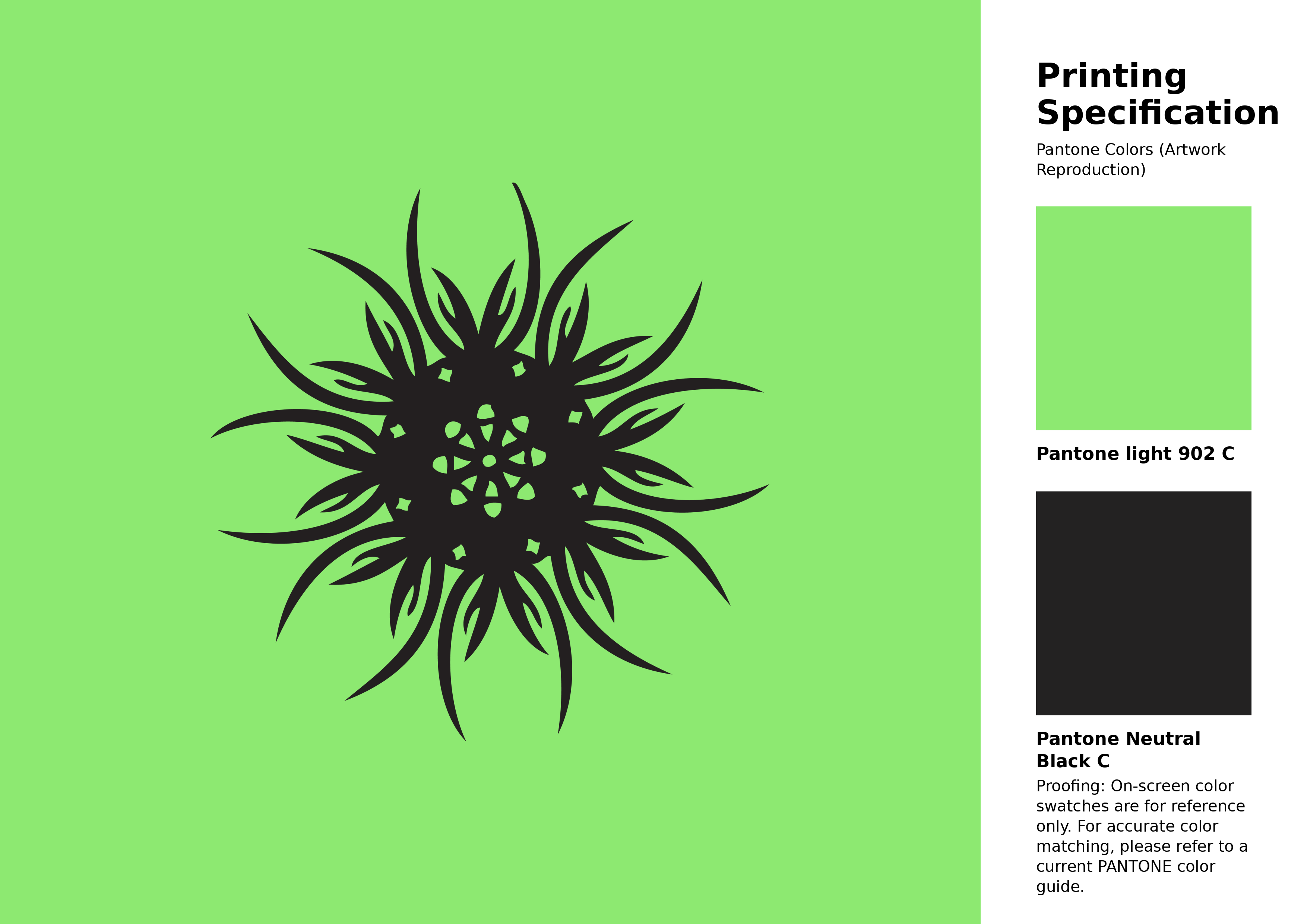 Hex Color #8de971 | Printing Match PANTONE 902 C | Color conversion ...