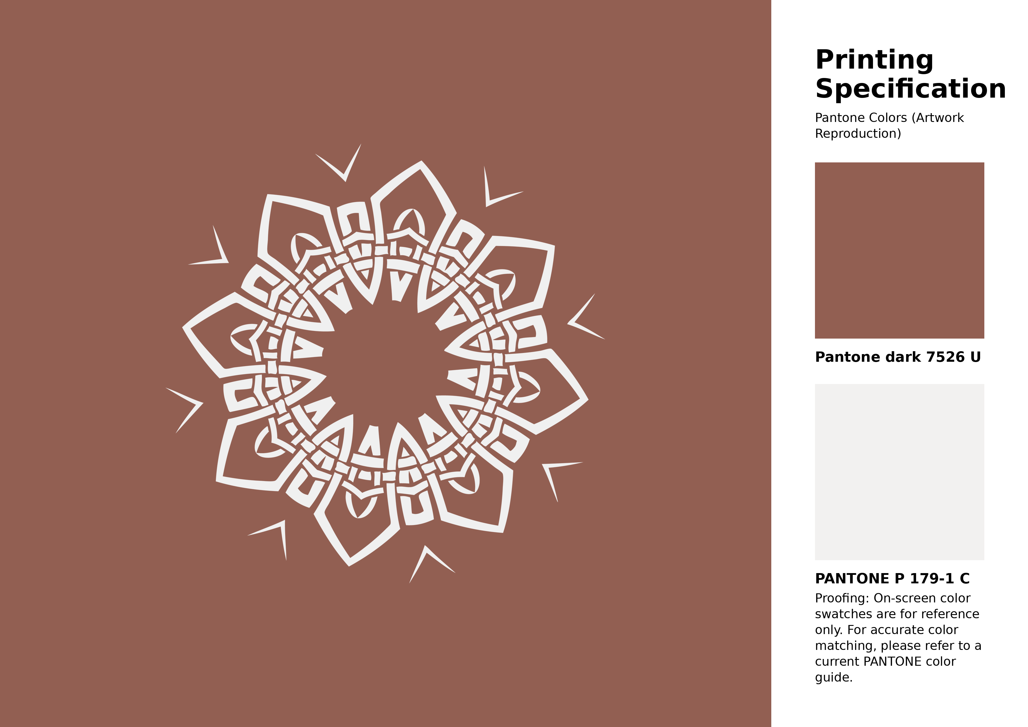 Hex Color #925f52 | Printing Match PANTONE 7526 U | Color conversion ...
