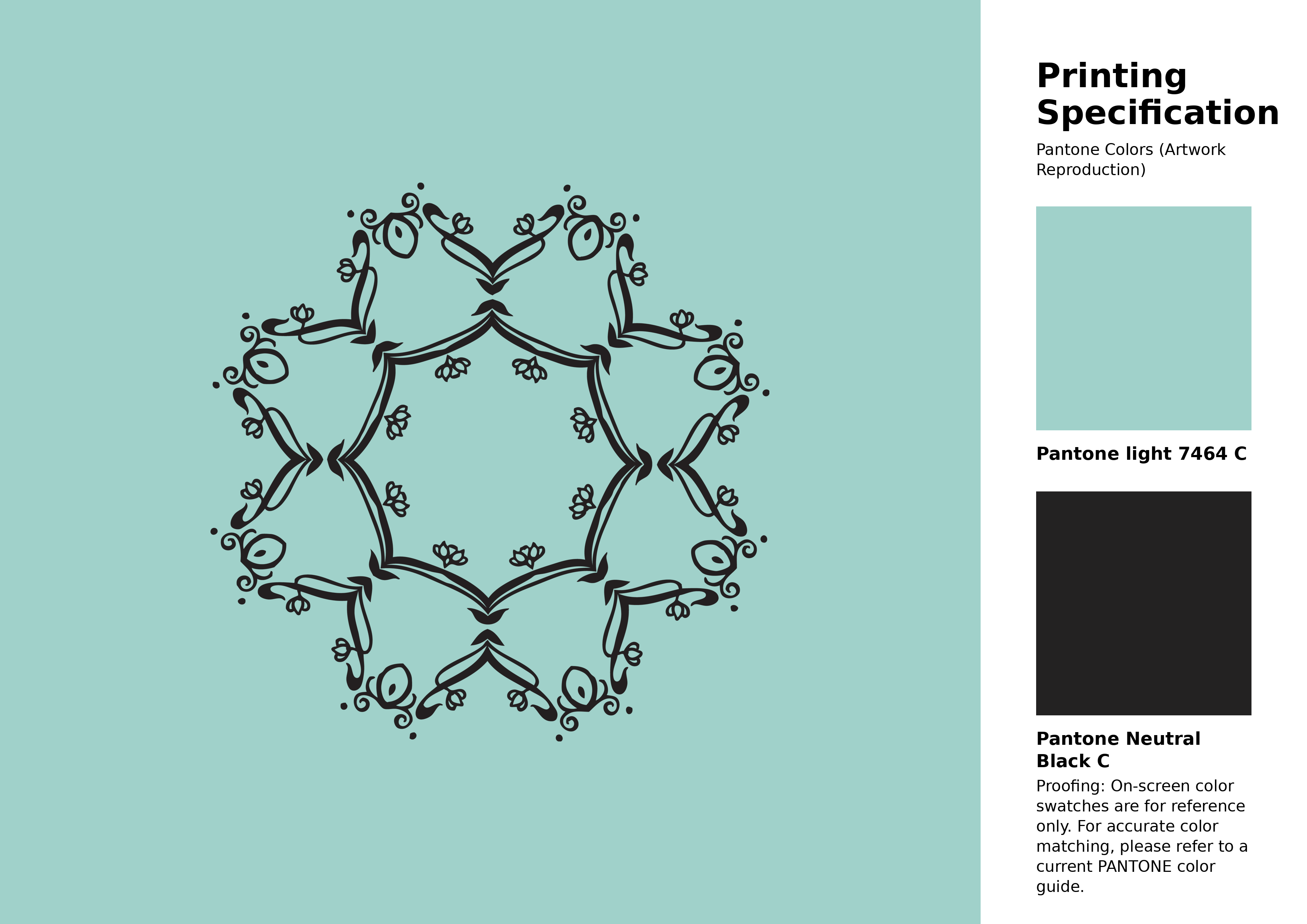 Hex Color #a0d1ca | Printing Match PANTONE 7464 C | Color conversion ...