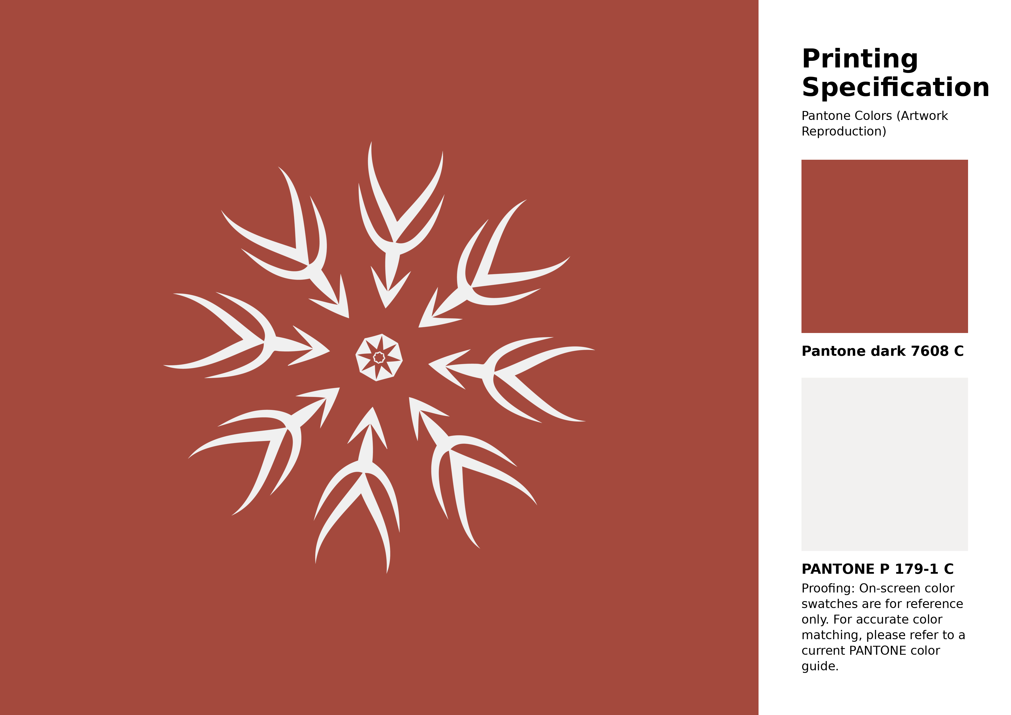 Hex Color #a4493d | Printing Match PANTONE 7608 C | Color conversion ...