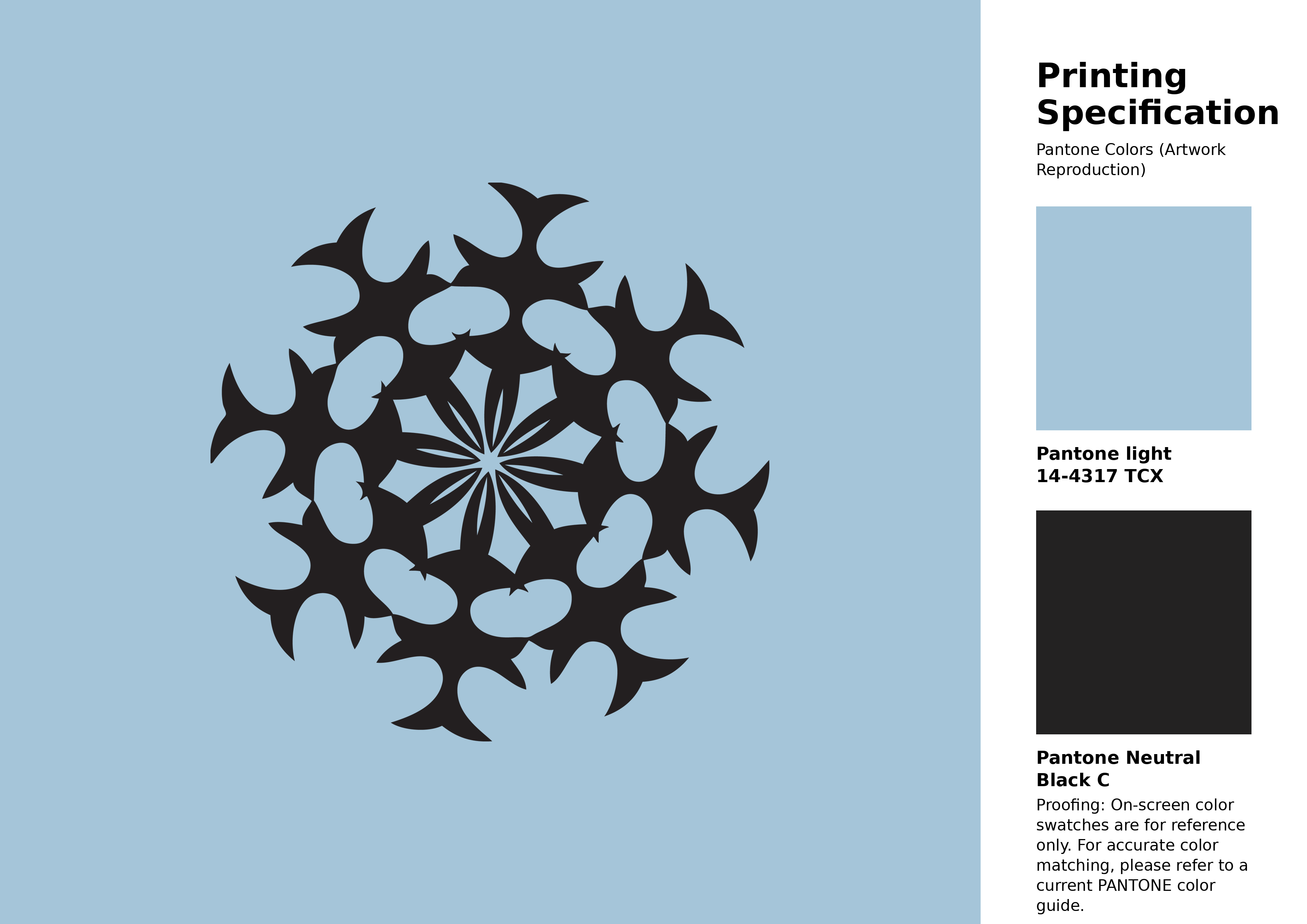 Frozen Blue | Printing Match PANTONE 14-4317 TCX | Color conversion ...
