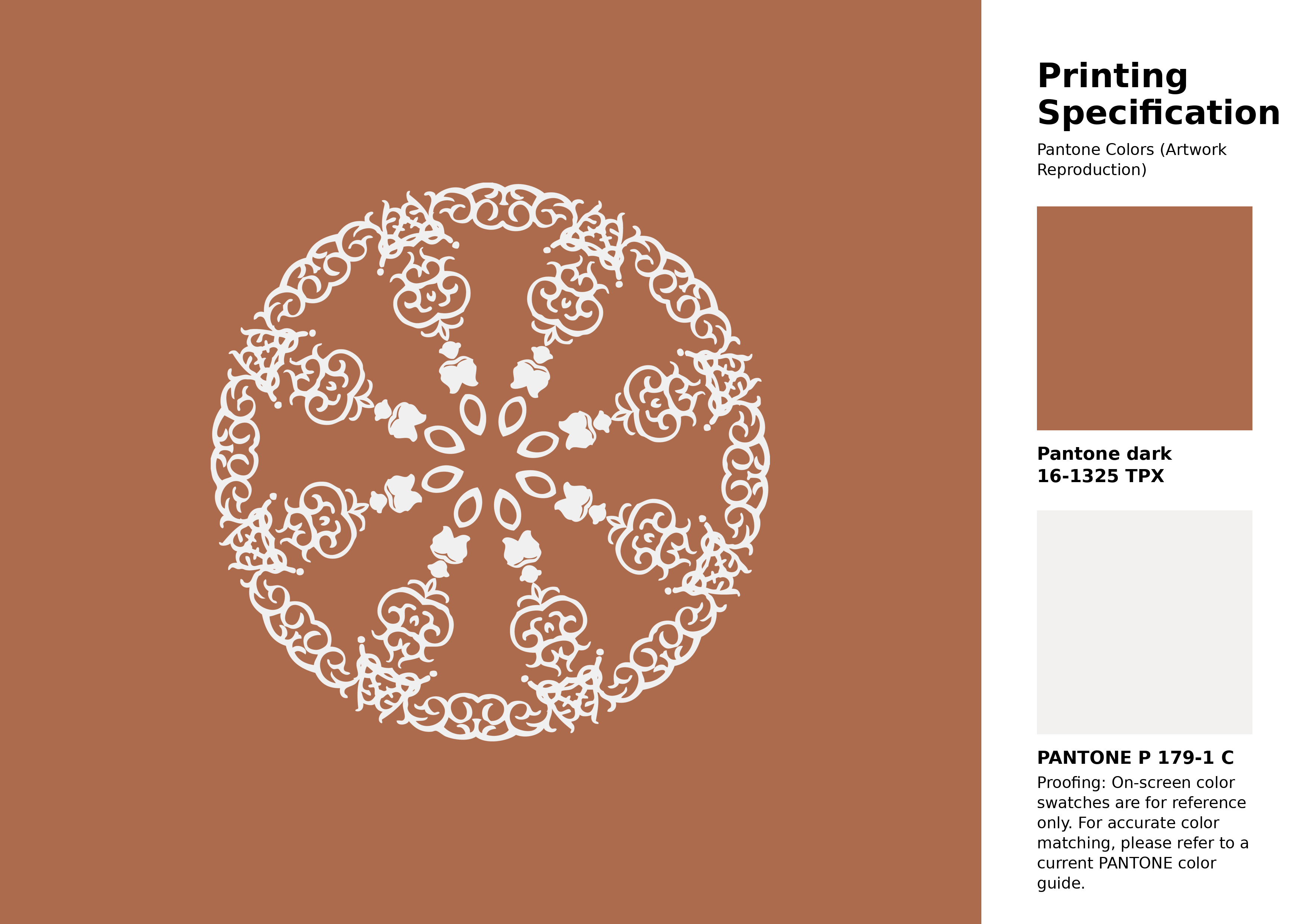 Hex Color #ad6b4e | Printing Match PANTONE 16-1325 TPX | Color ...