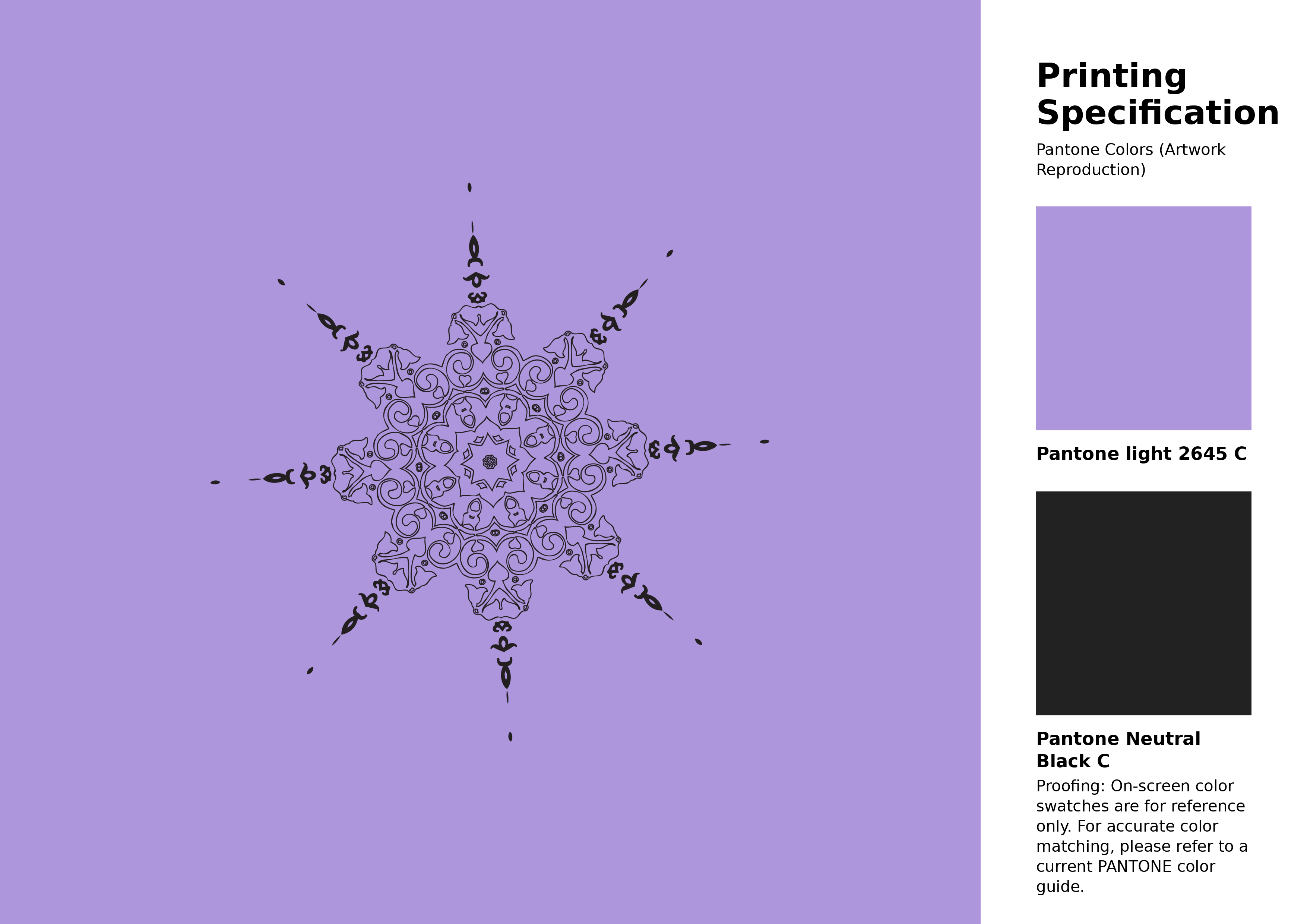 Hex Color #ad96dc | Printing Match PANTONE 2645 C | Color conversion ...