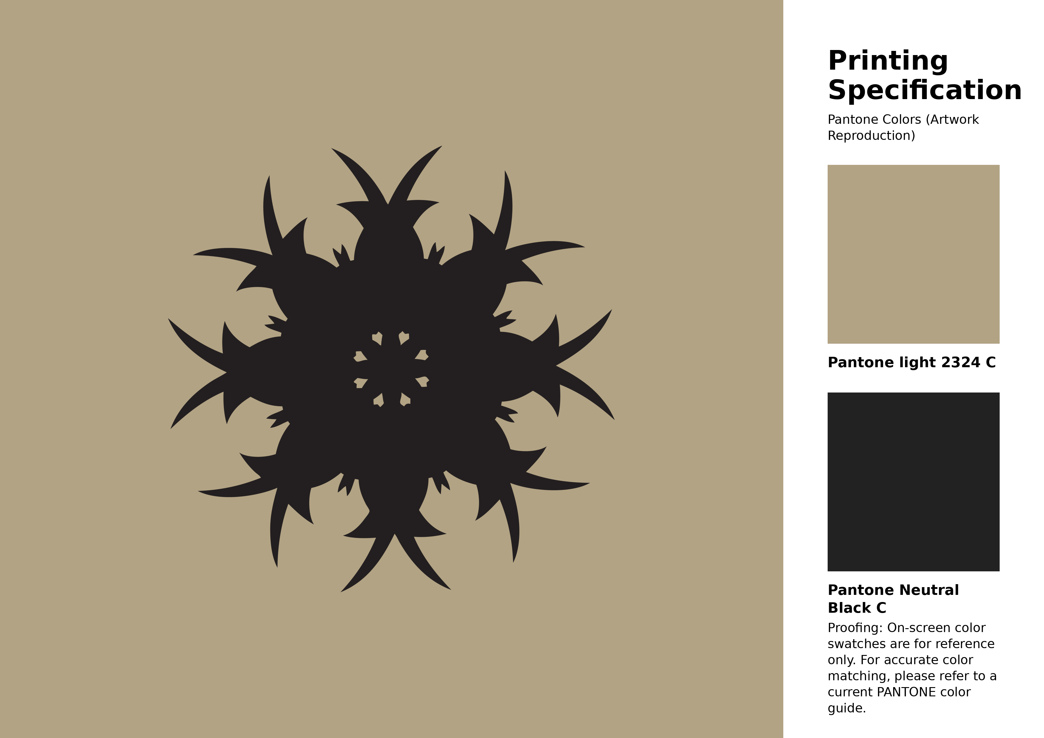 Hex Color #b2a384 | Printing Match PANTONE 2324 C | Color conversion ...