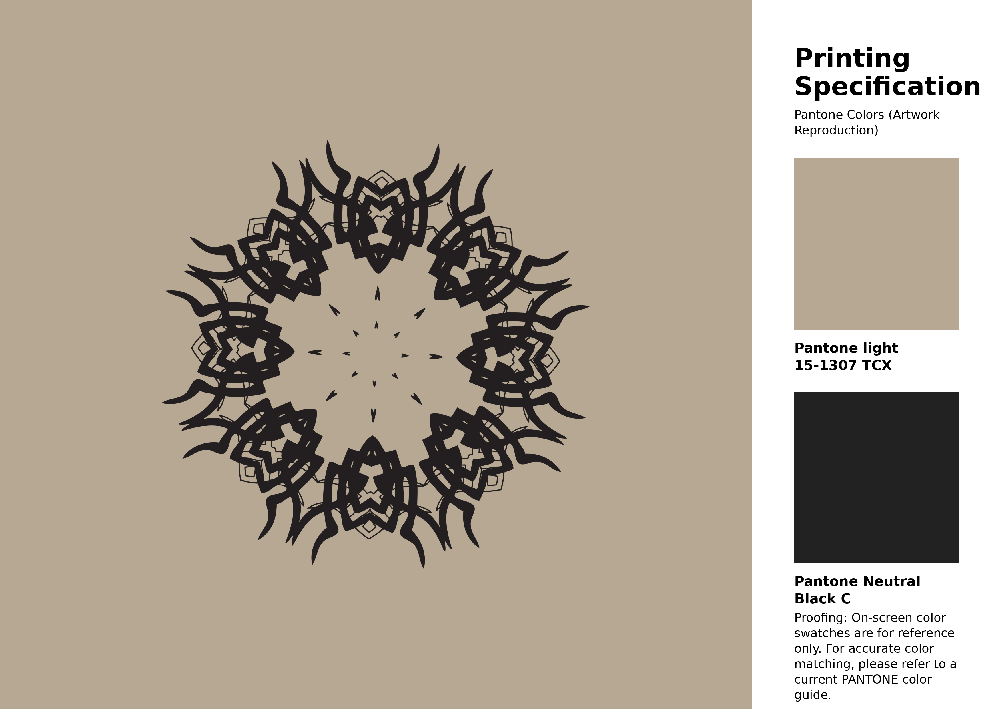 Hex Color #b6a893 | Pantone PANTONE 15-1307 TCX | Hsl | Rgb