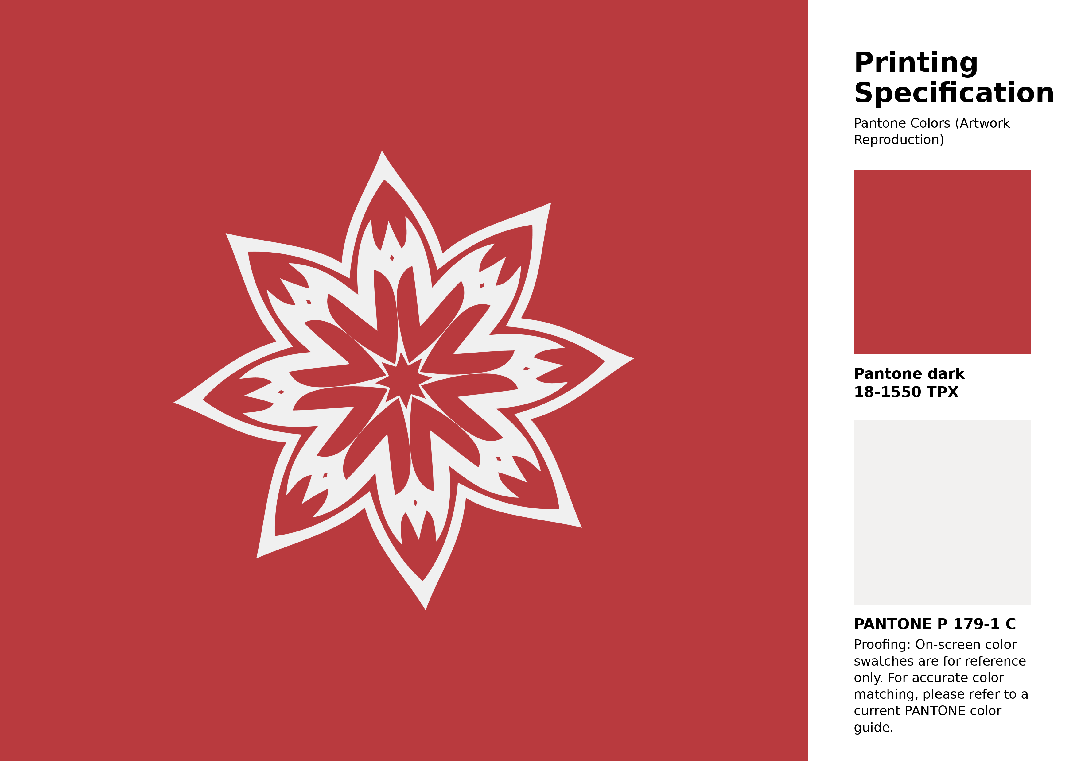 Hex Color #b93a3e | Printing Match PANTONE 18-1550 TPX | Color ...