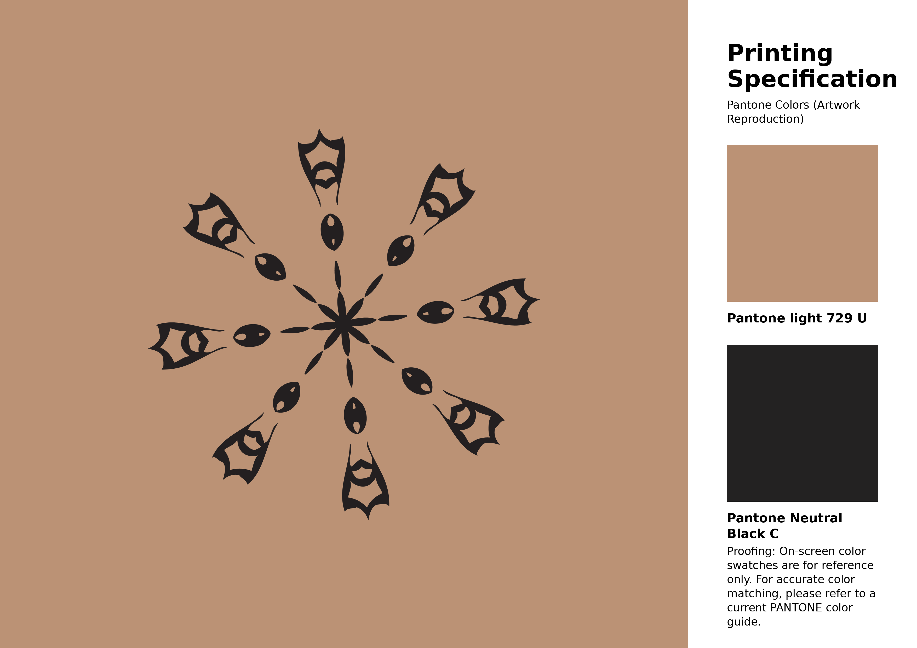 Hex Color #bb9275 | Printing Match PANTONE 729 U | Color conversion ...