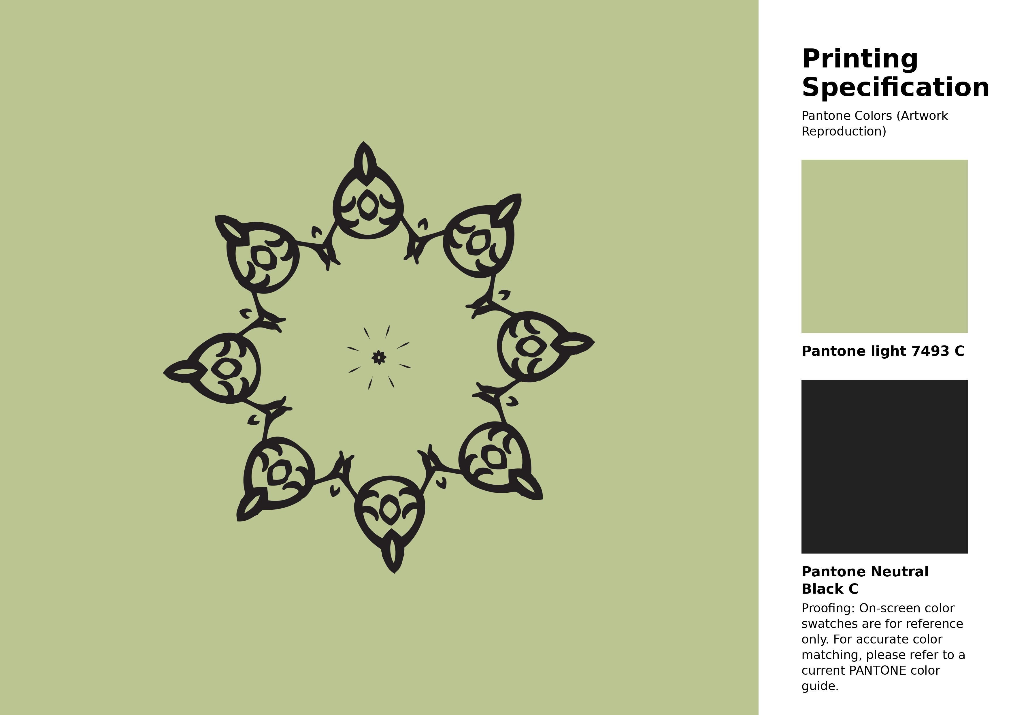 Hex Color #bbc592 | Printing Match PANTONE 7493 C | Color conversion ...