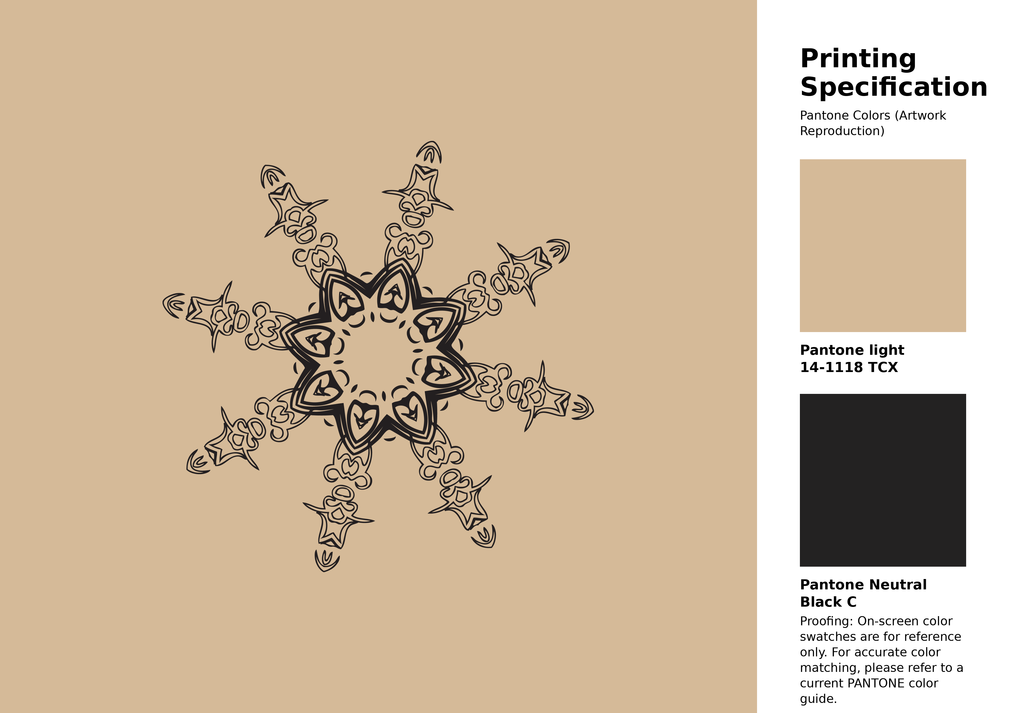 Hex Color #d5ba98 | Printing Match PANTONE 14-1118 TCX | Color ...