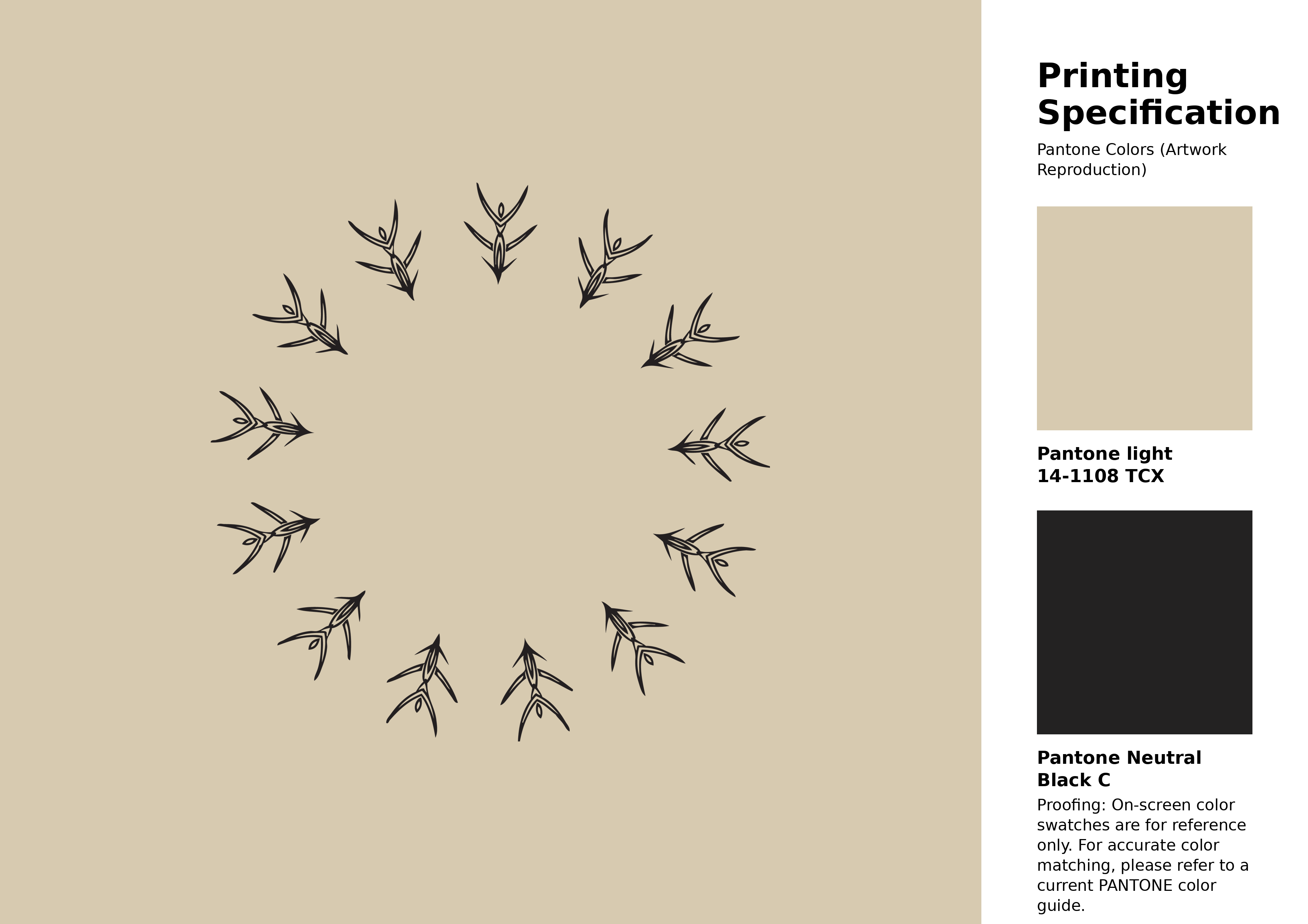 Hex Color #d7cab0 | Pantone PANTONE 14-1108 TCX | Hsl | Rgb