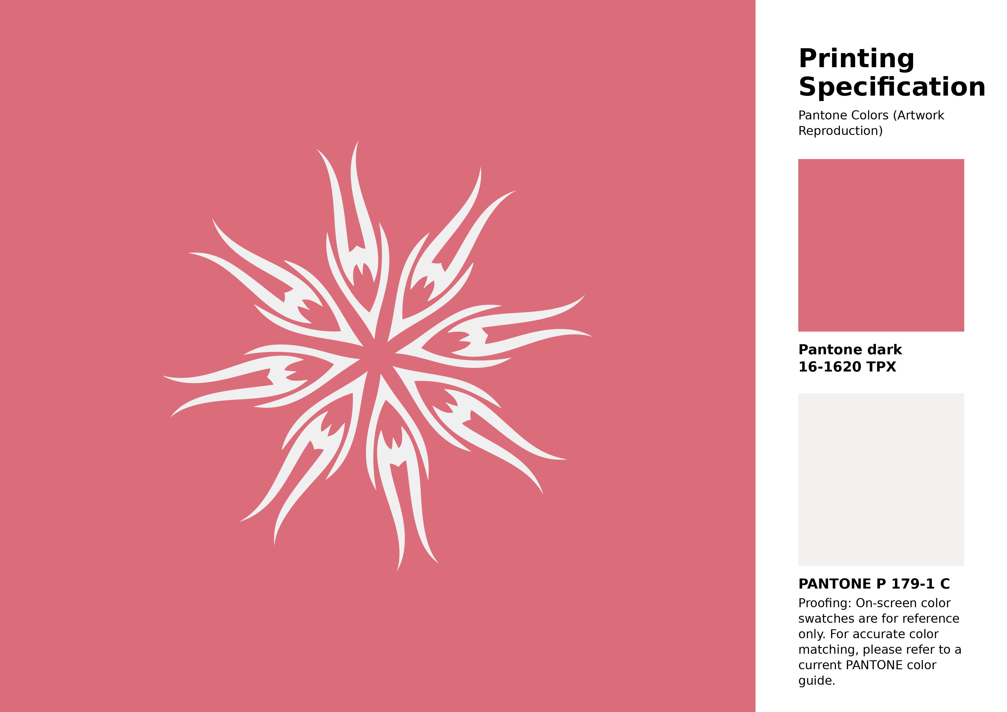 Hex Color #db6d7b | Printing Match PANTONE 16-1620 TPX | Color ...