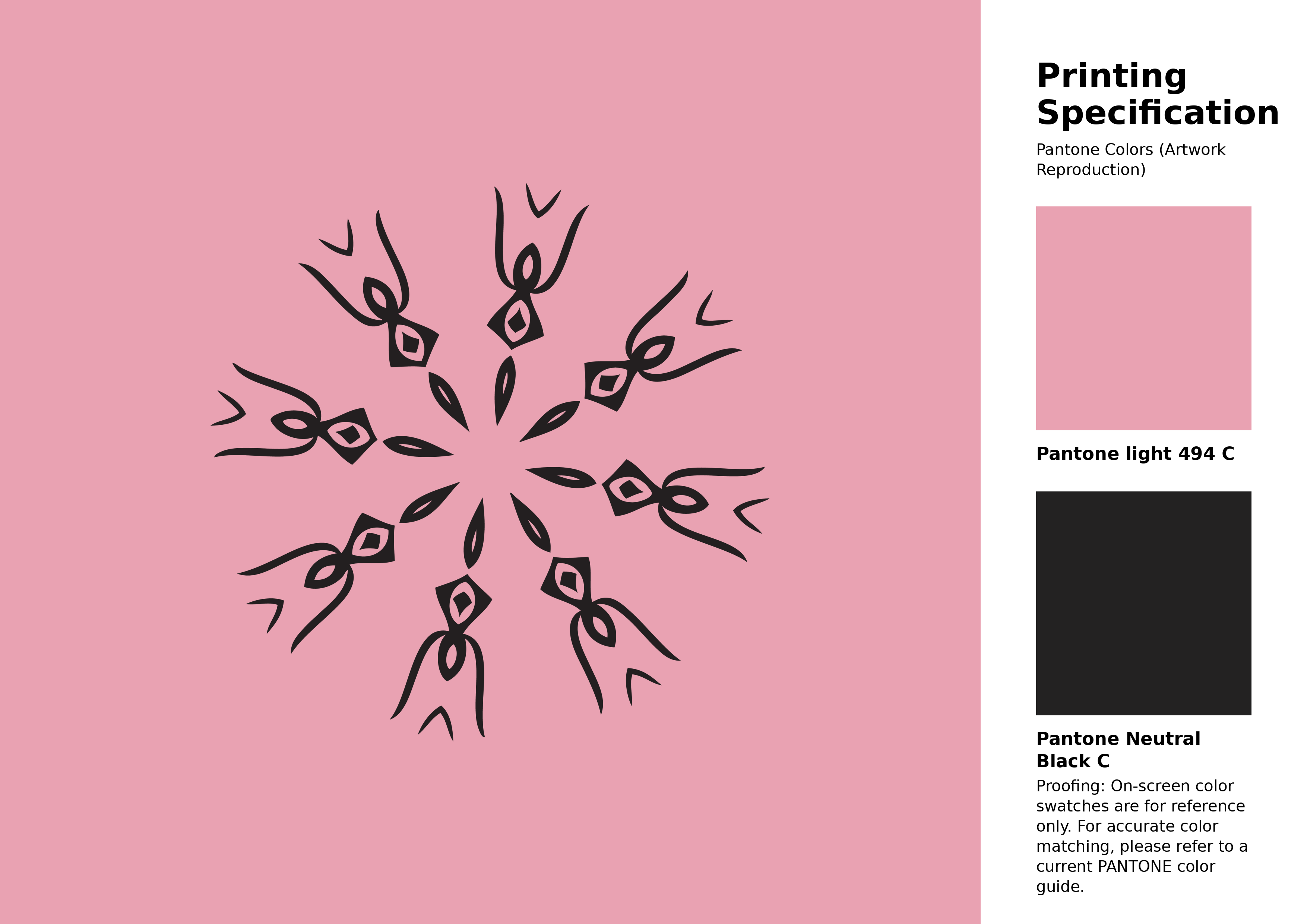 Hex Color #e9a2b2 | Printing Match PANTONE 494 C | Color conversion ...