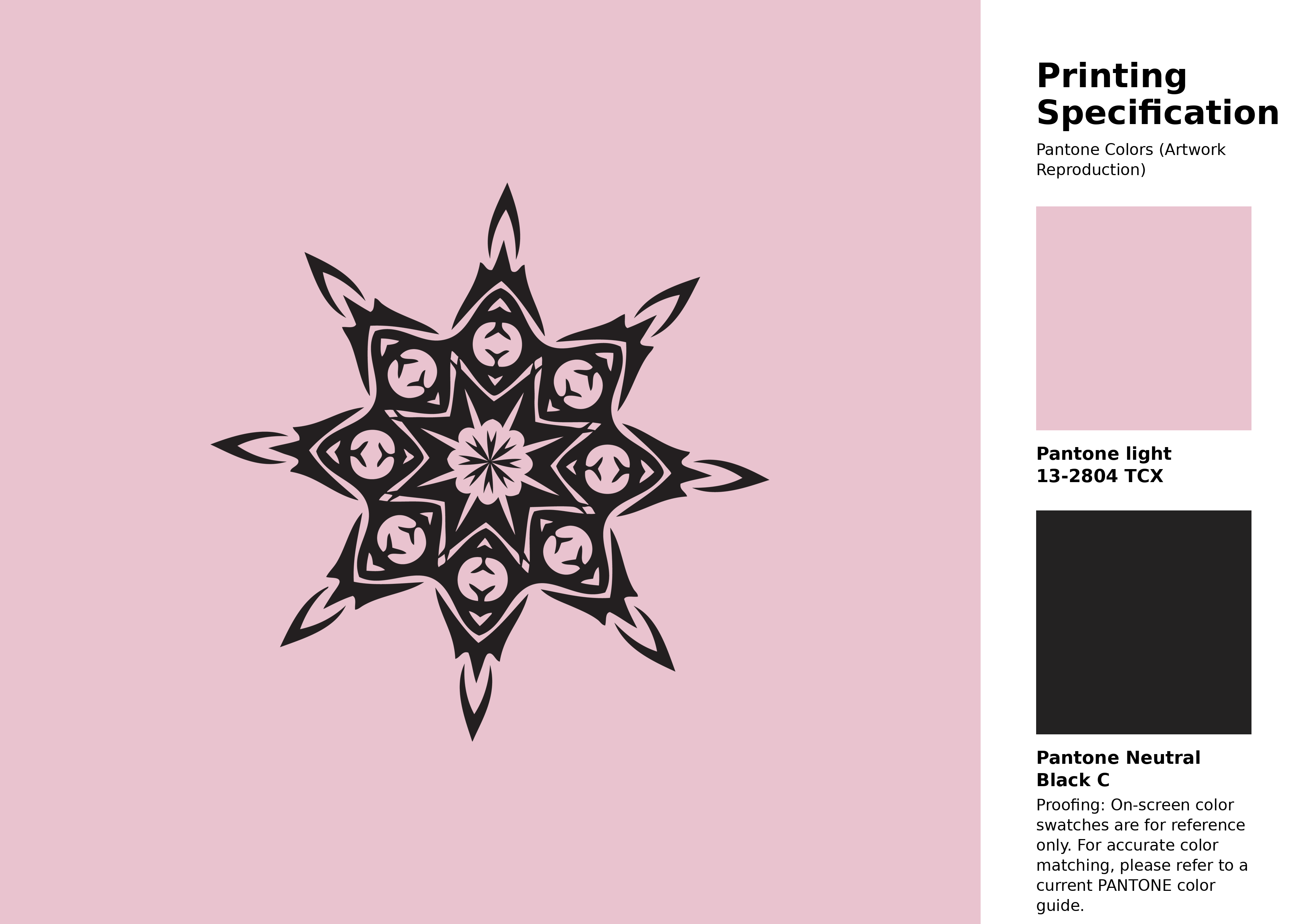 Hex Color #e9c3cf | Printing Match PANTONE 13-2804 TCX | Color ...