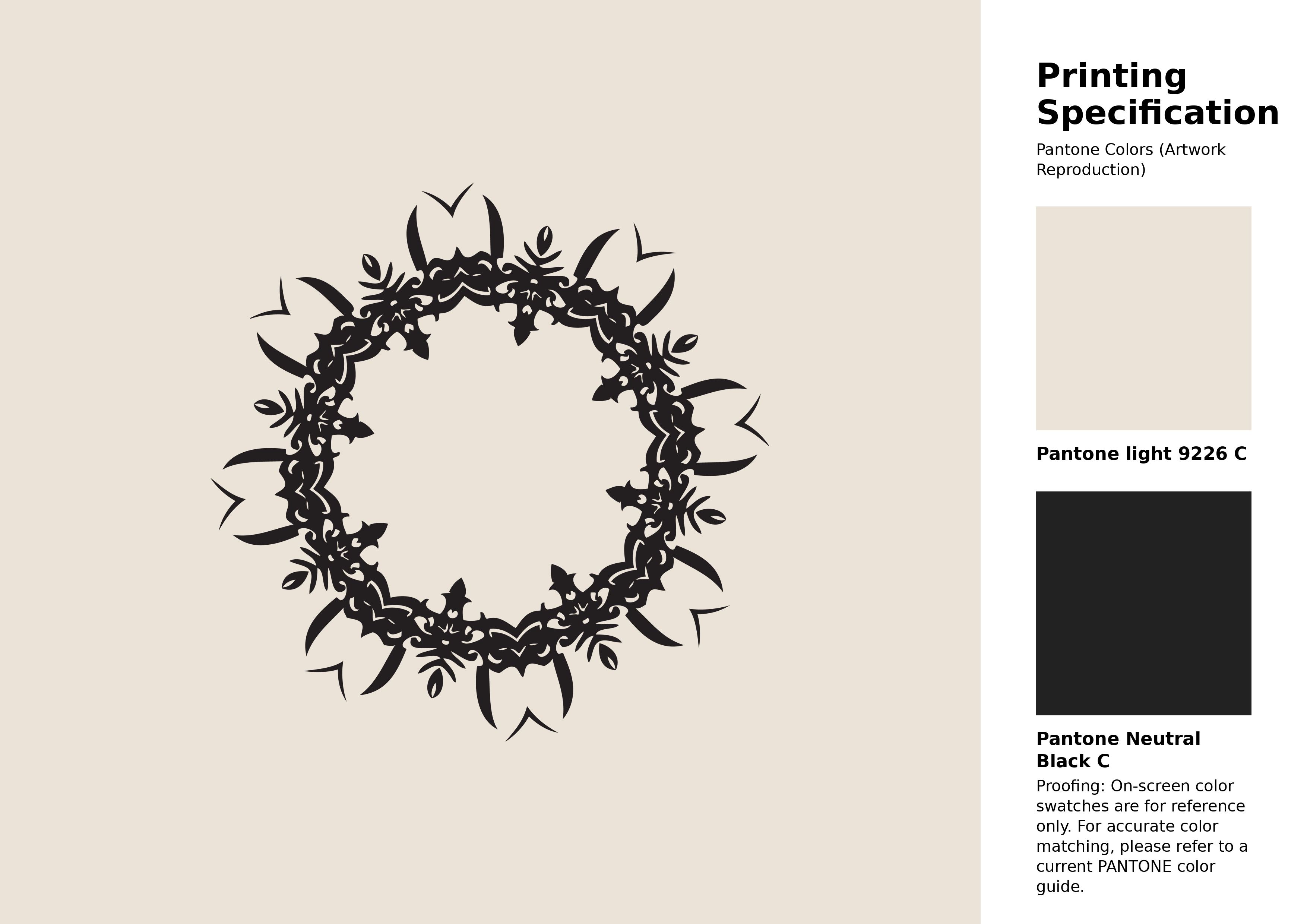 Hex Color #ebe3d7 | Printing Match PANTONE 9226 C | Color conversion ...