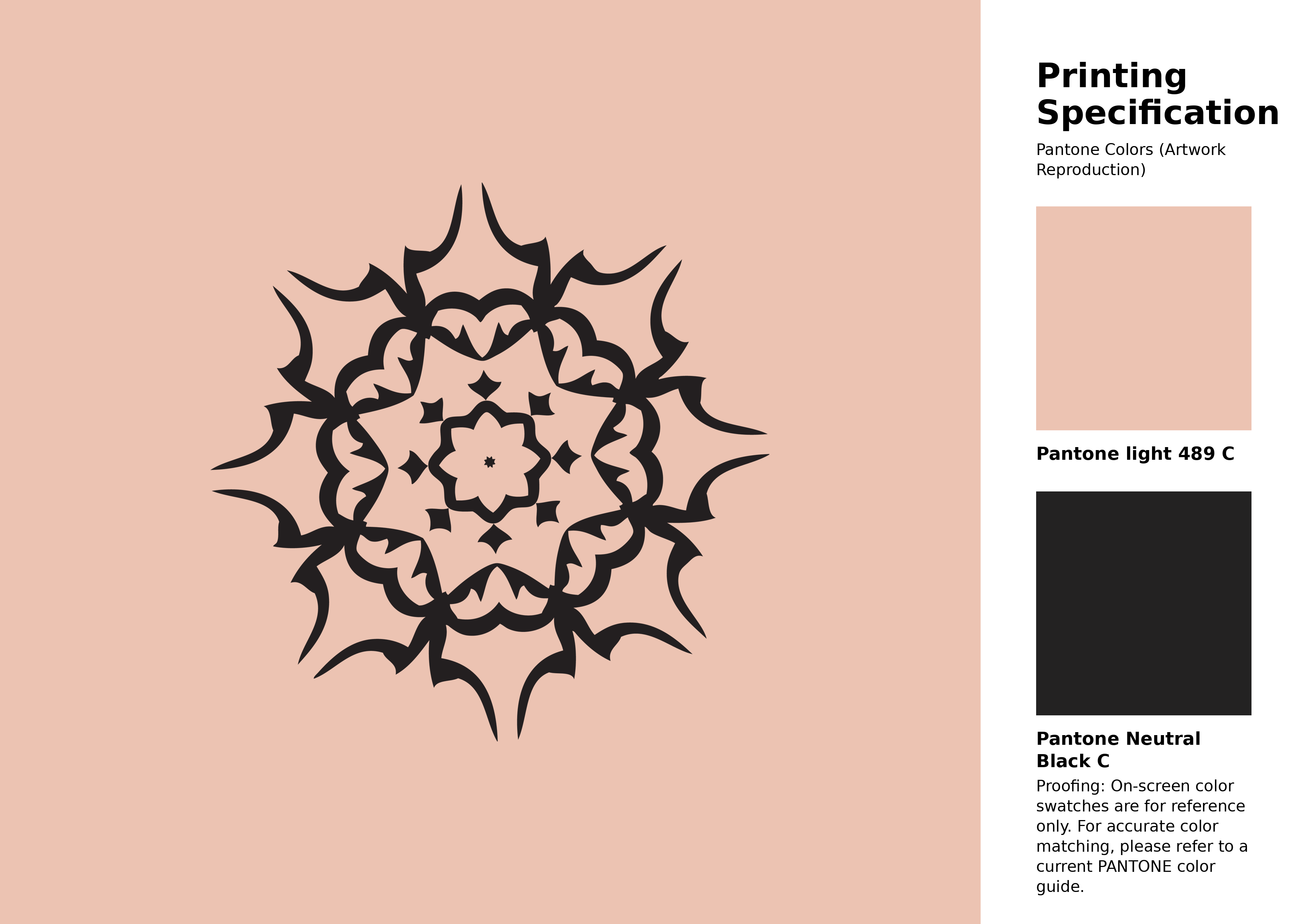 Hex Color #ecc3b2 | Pantone PANTONE 489 C | Hsl | Rgb