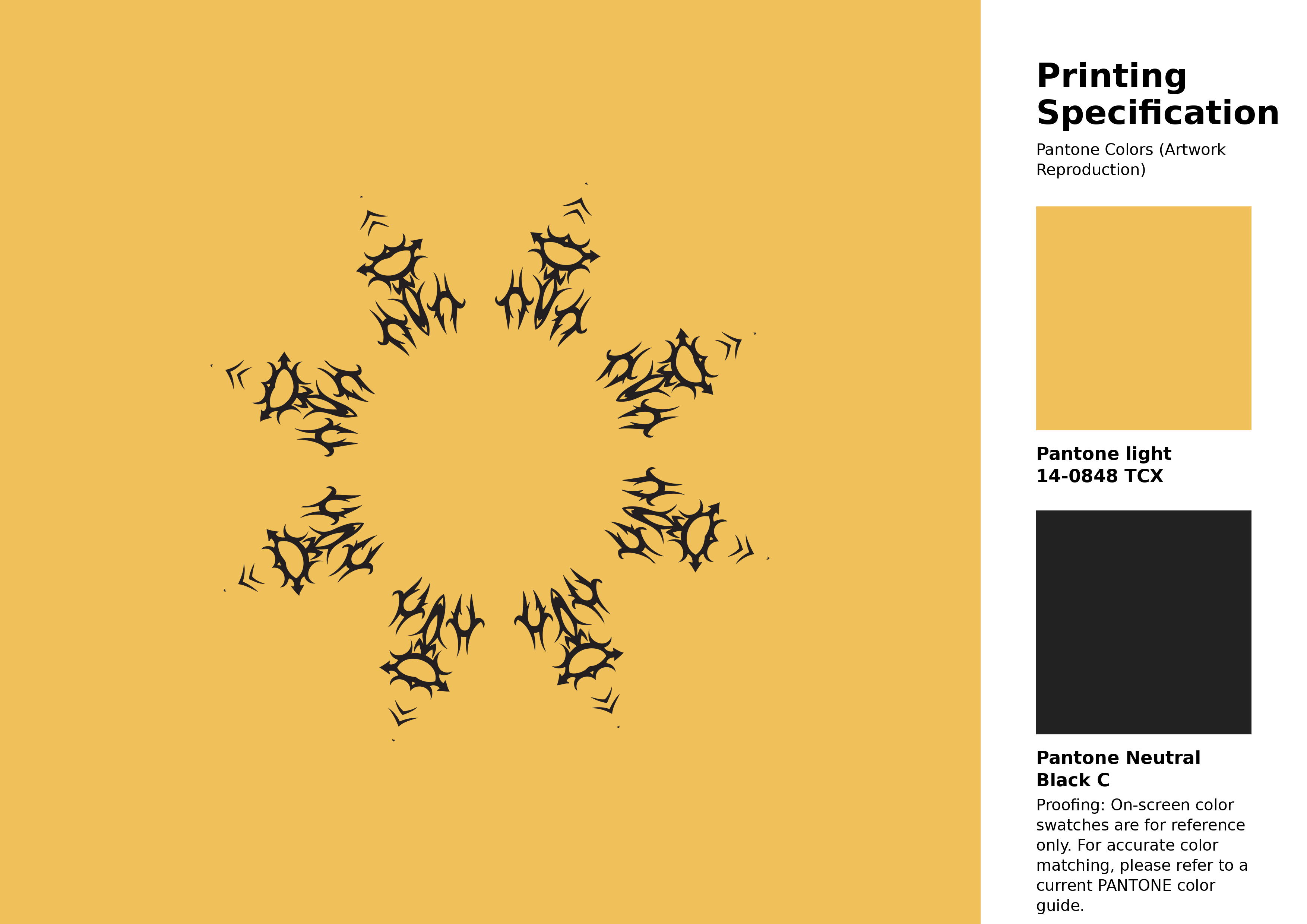 Hex Color #f0c05a | Printing Match PANTONE 14-0848 TCX | Color ...