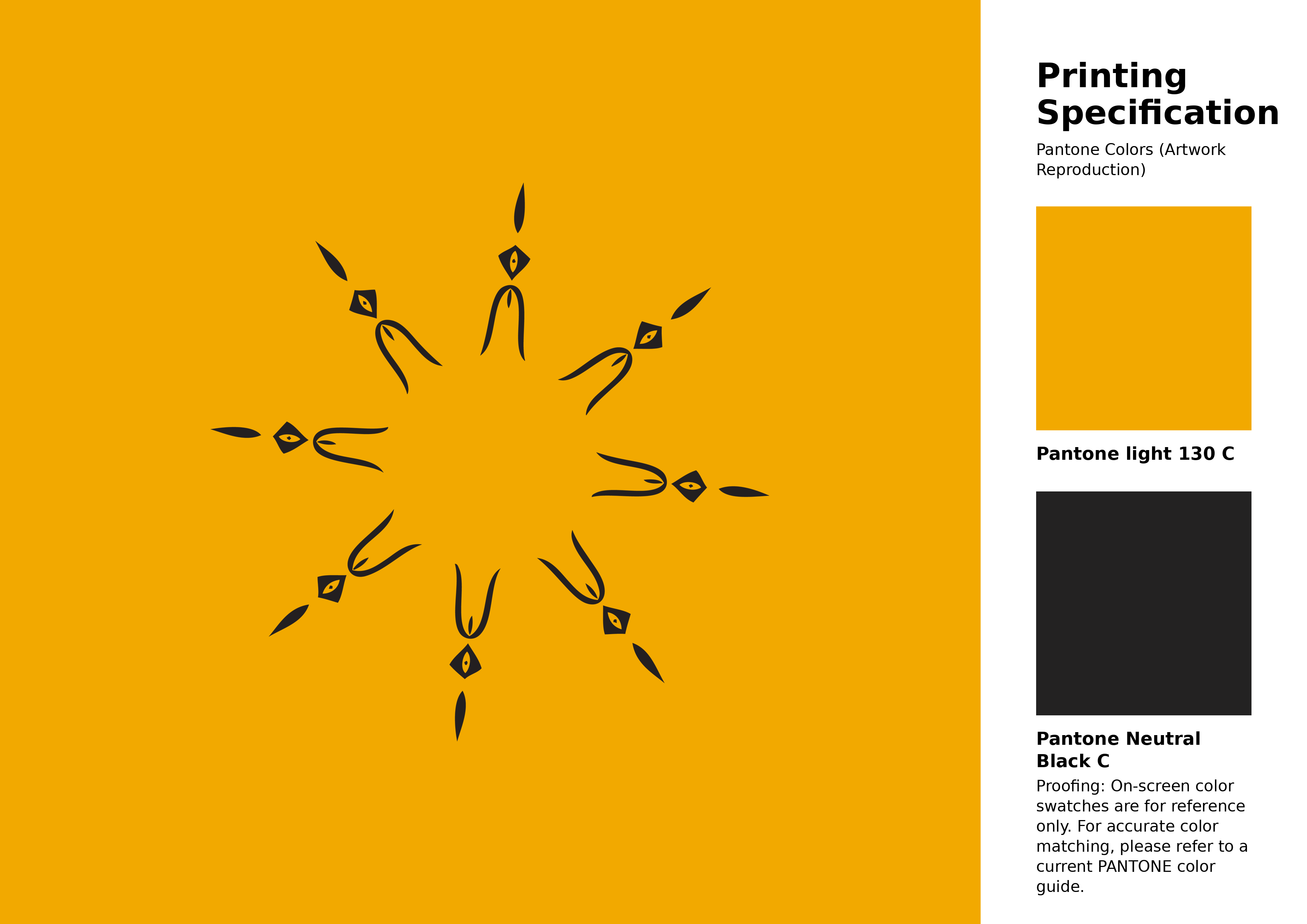 Hex Color #f2a900 | Printing Match PANTONE 130 C | Color conversion ...