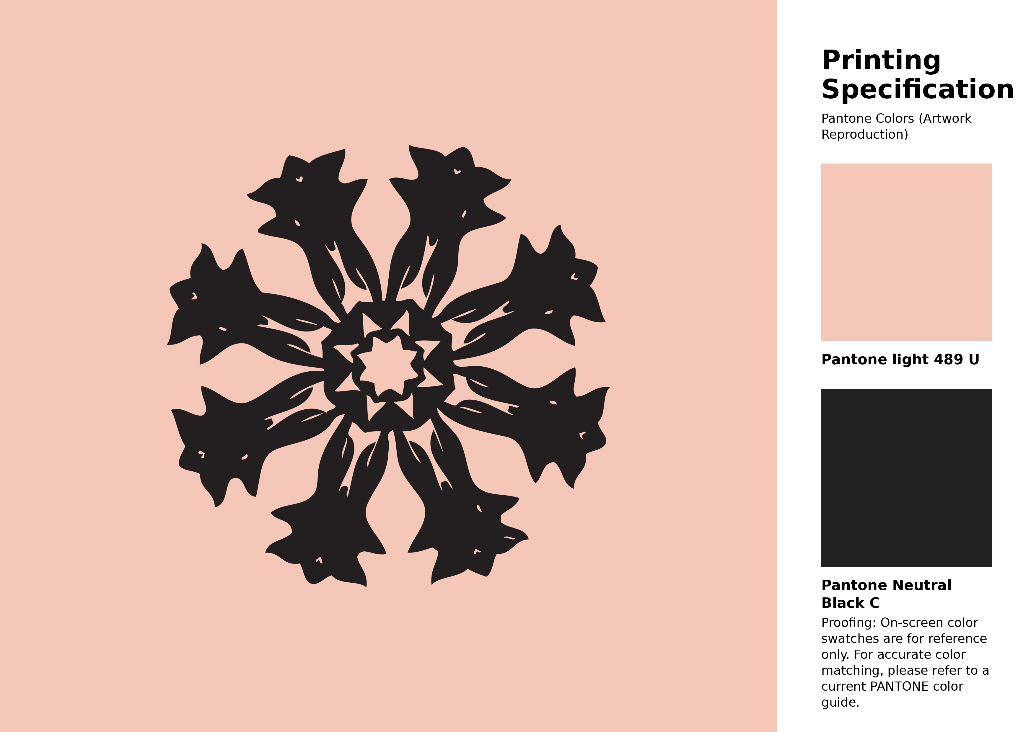 Hex Color #f5c7b8 | Printing Match PANTONE 489 U | Color conversion ...
