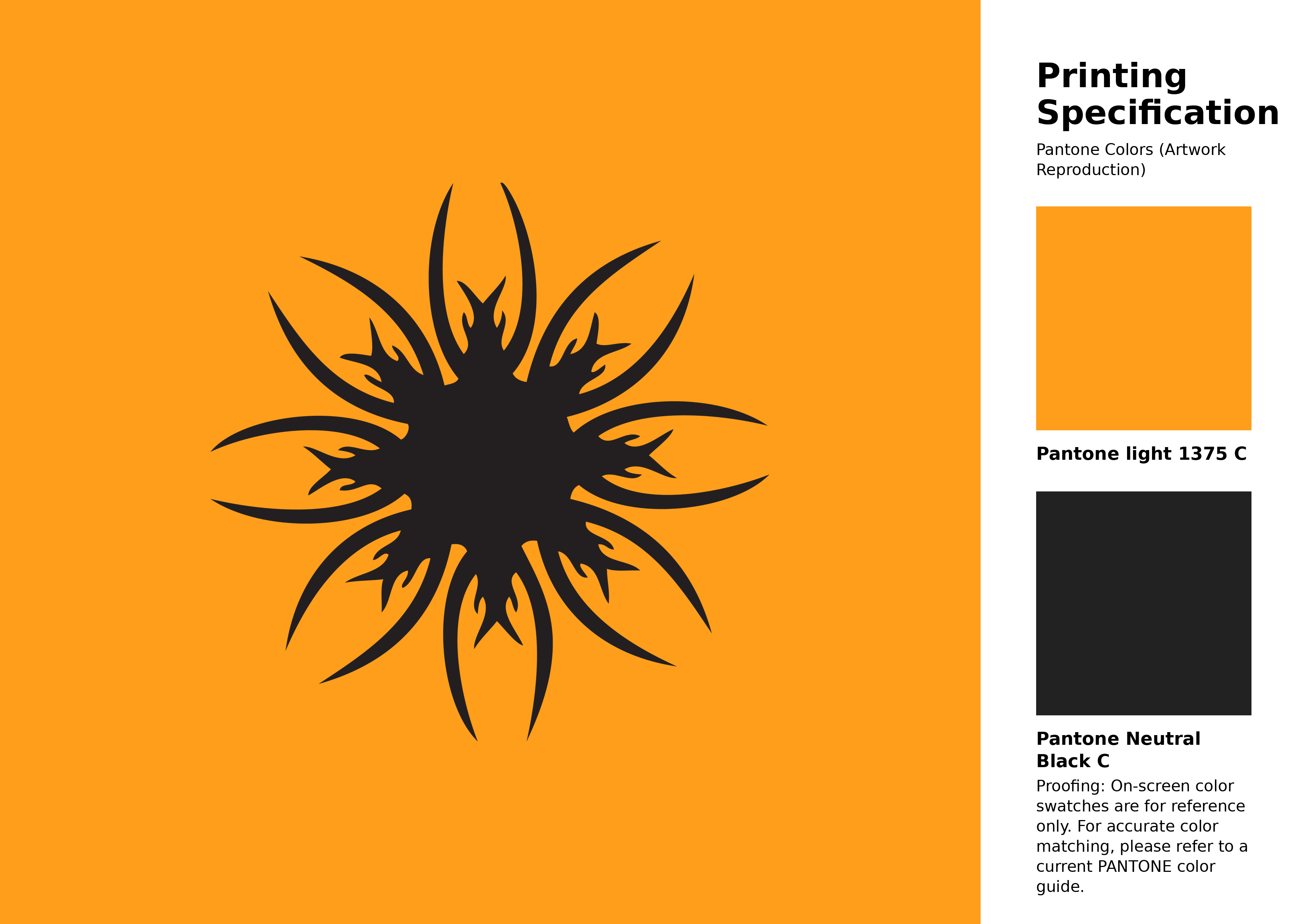 Hex Color #ff9e1b | Printing Match PANTONE 1375 C | Color conversion ...