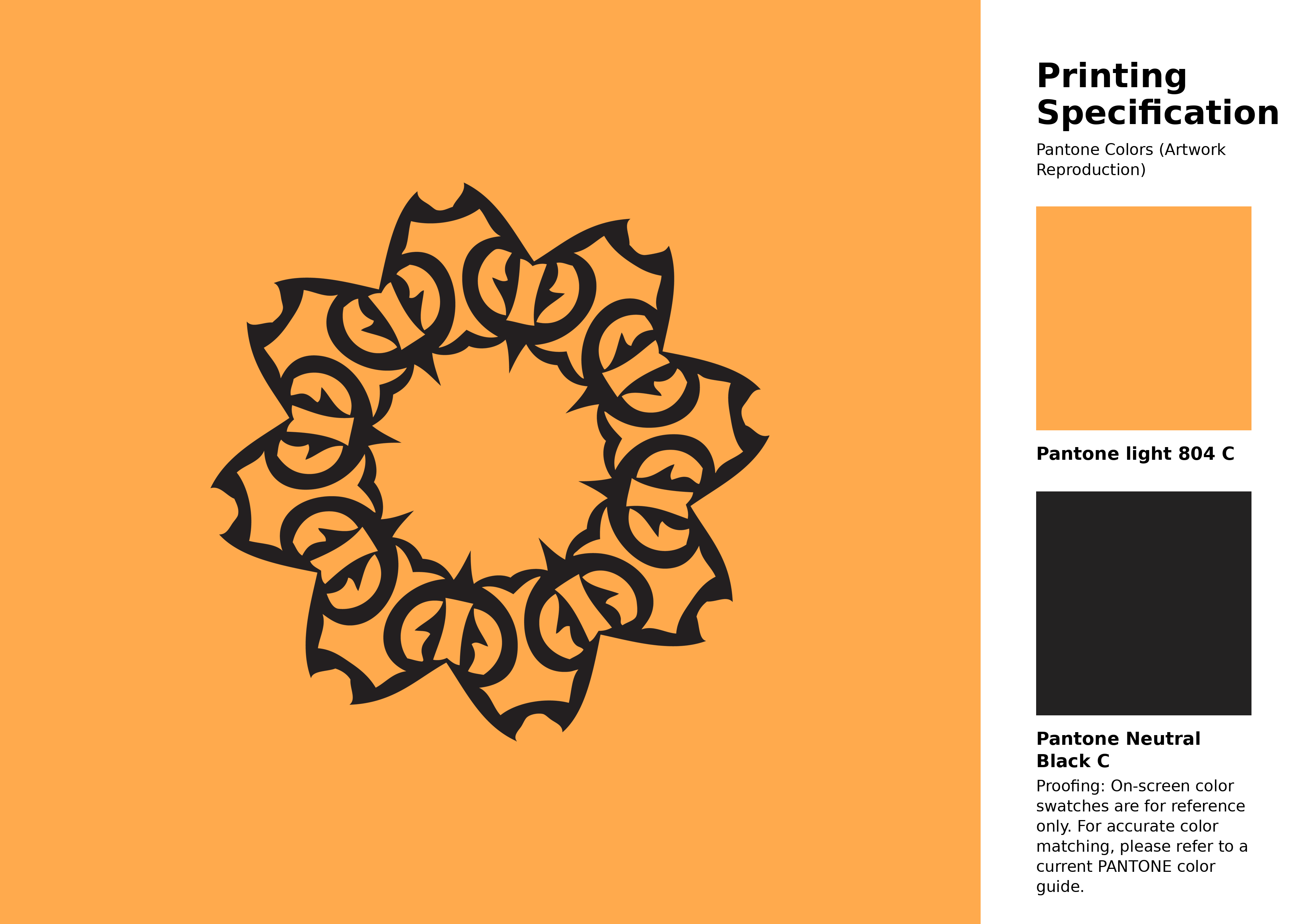 Hex Color #ffaa4d | Pantone PANTONE 804 C | Hsl | Rgb