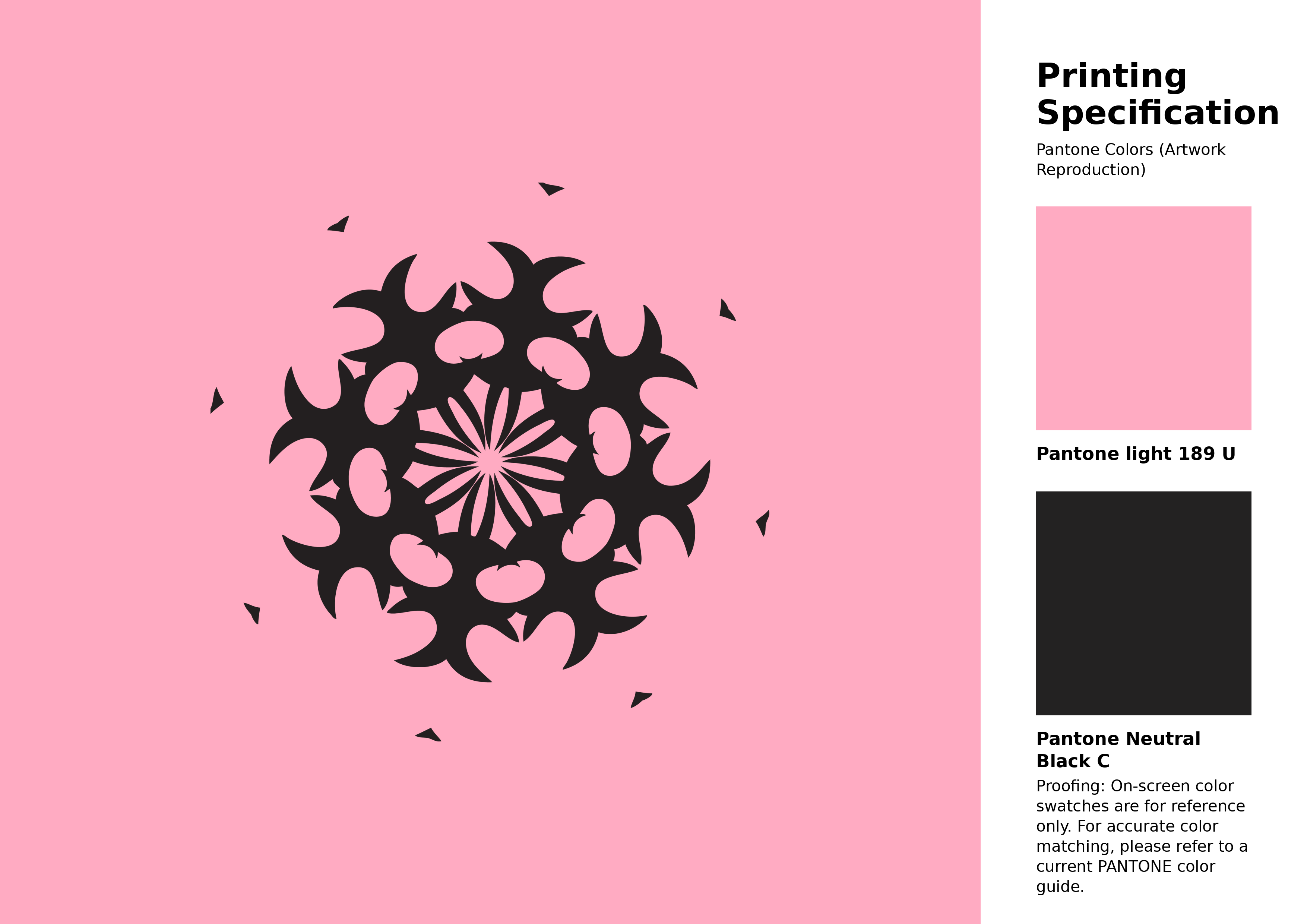 Hex Color #ffabc2 | Printing Match PANTONE 189 U | Color conversion ...