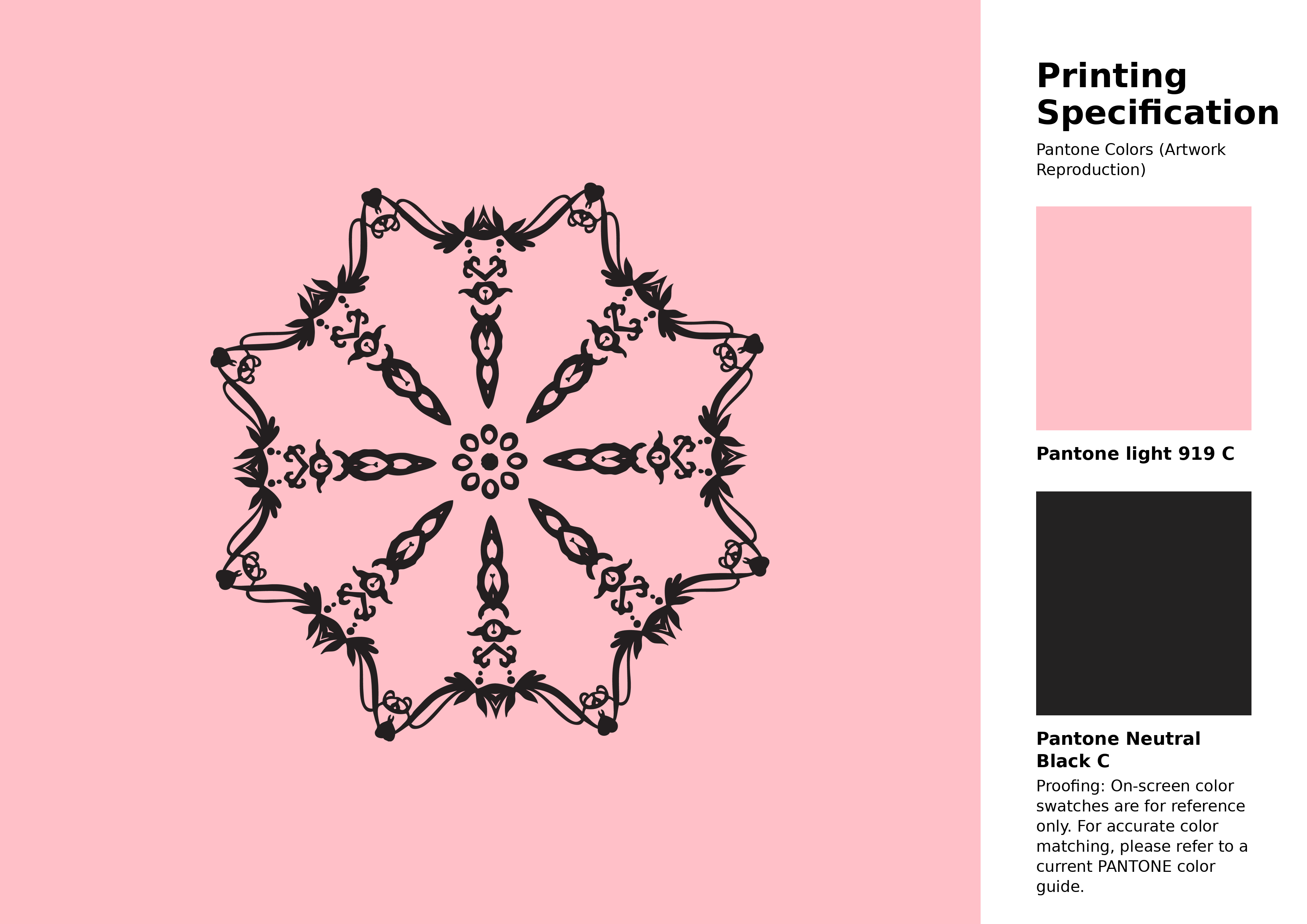 Hex Color #ffc0c8 | Printing Match PANTONE 919 C | Color conversion ...